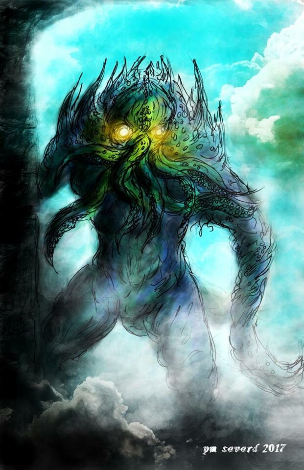 ArtStation - Tribute to Lovecraft