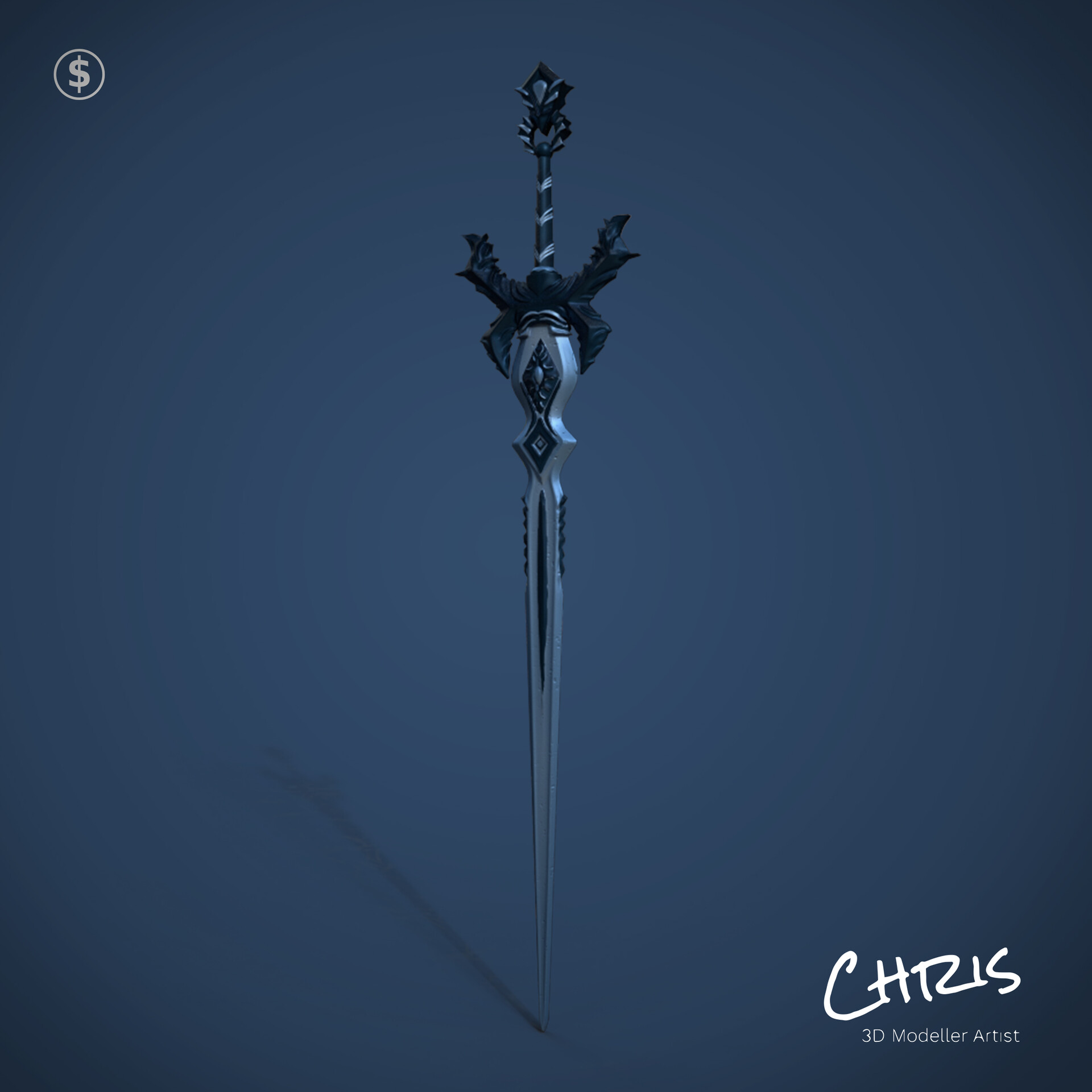 ArtStation - Blue Sword