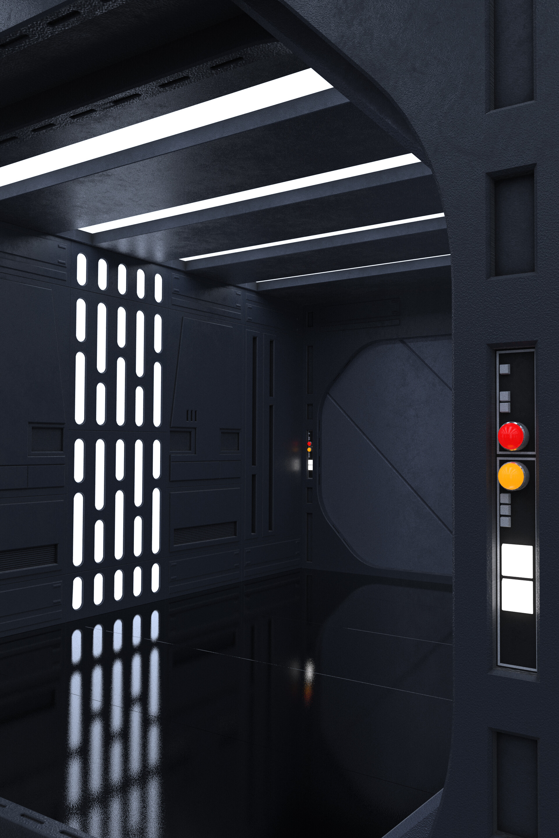 ArtStation - Imperial Corridor Redux 02