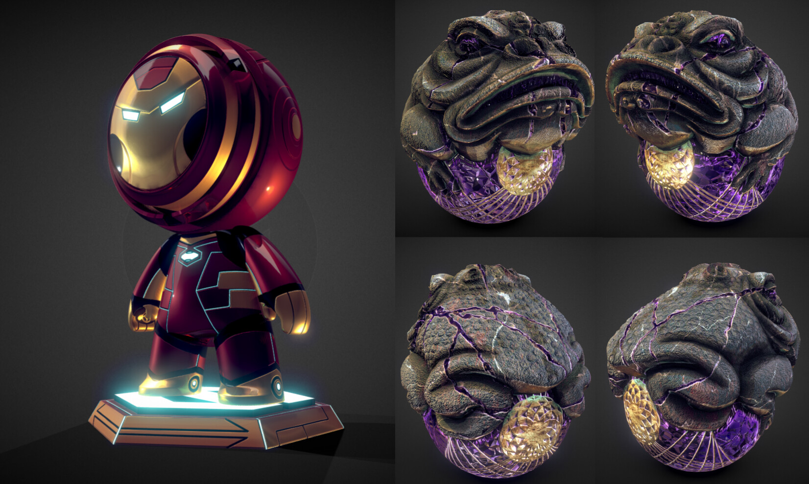 Alexis Larson - UVU DGM 260R 2 Substance Painter & DGM 3220 Project ...