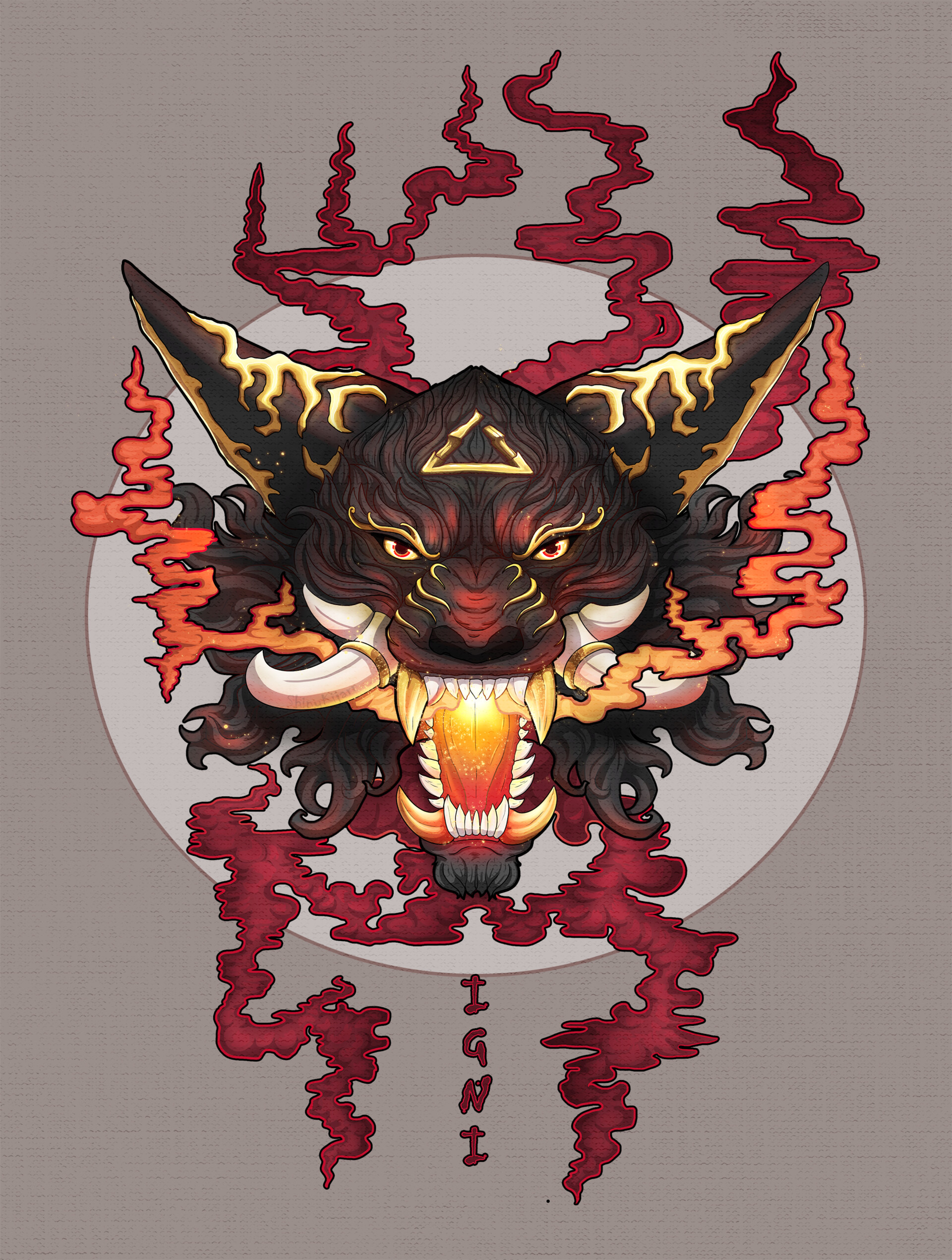 ArtStation - .: Igni - The fire within me:.