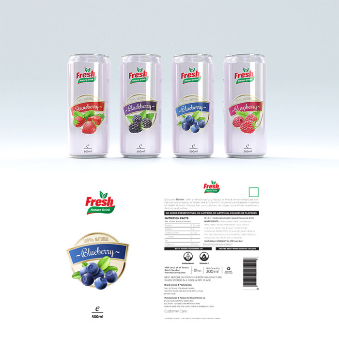 ArtStation - Product design - Fruit Juice