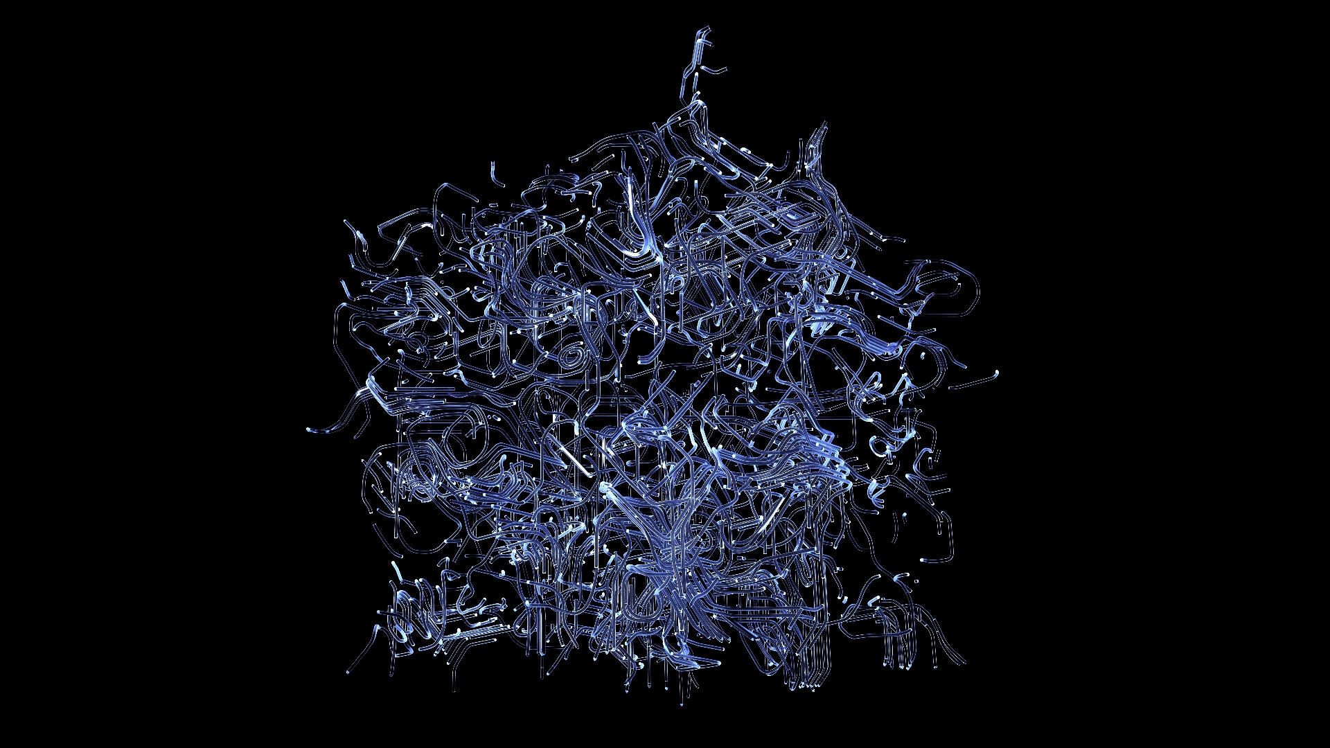 Oleksandr Nenenko - CUBE: Generative installation