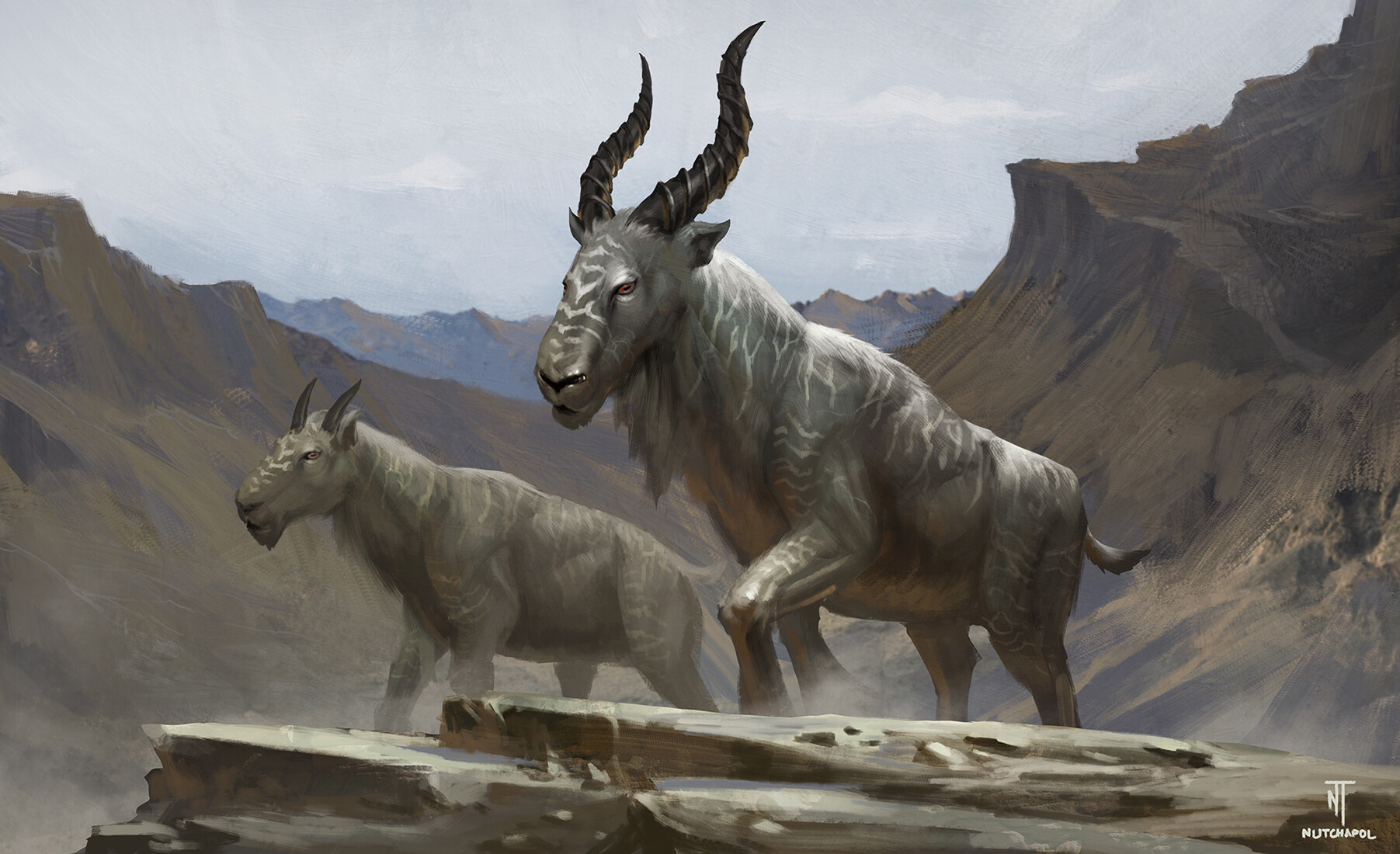 ArtStation - Great Wild Goat