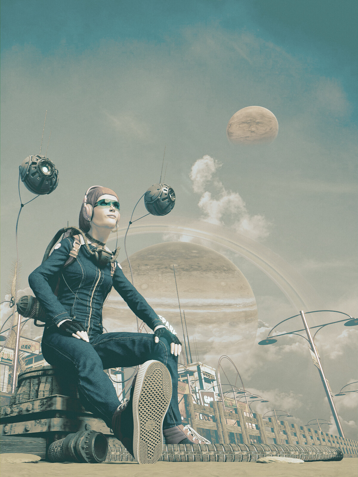 ArtStation - Resting (Restricted Planet)