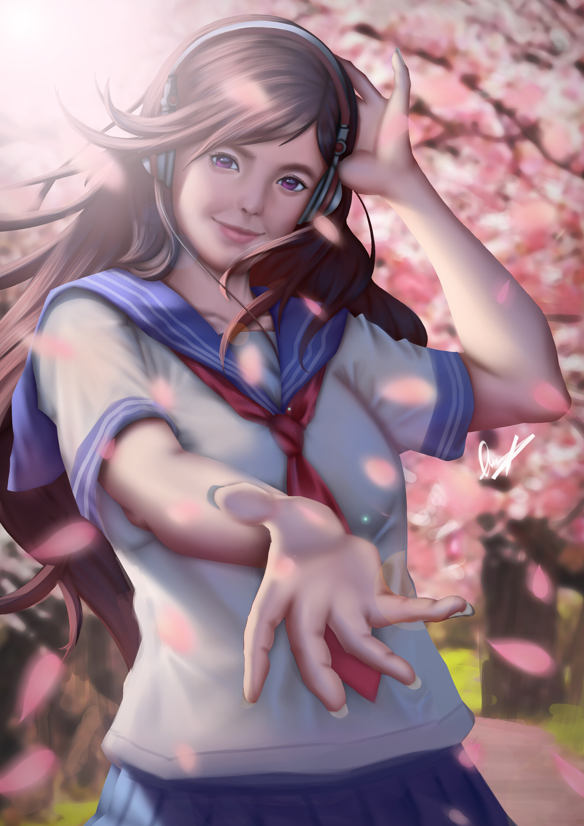 ArtStation - Pepper SchoolGirl