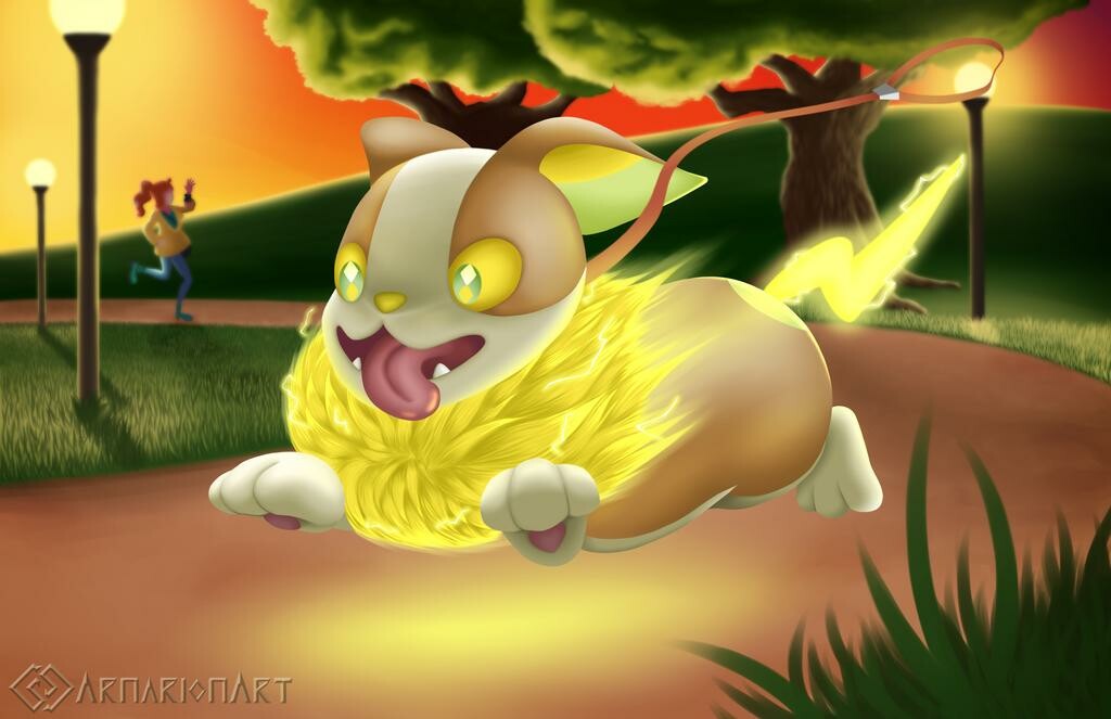 ArtStation - Yamper Commission