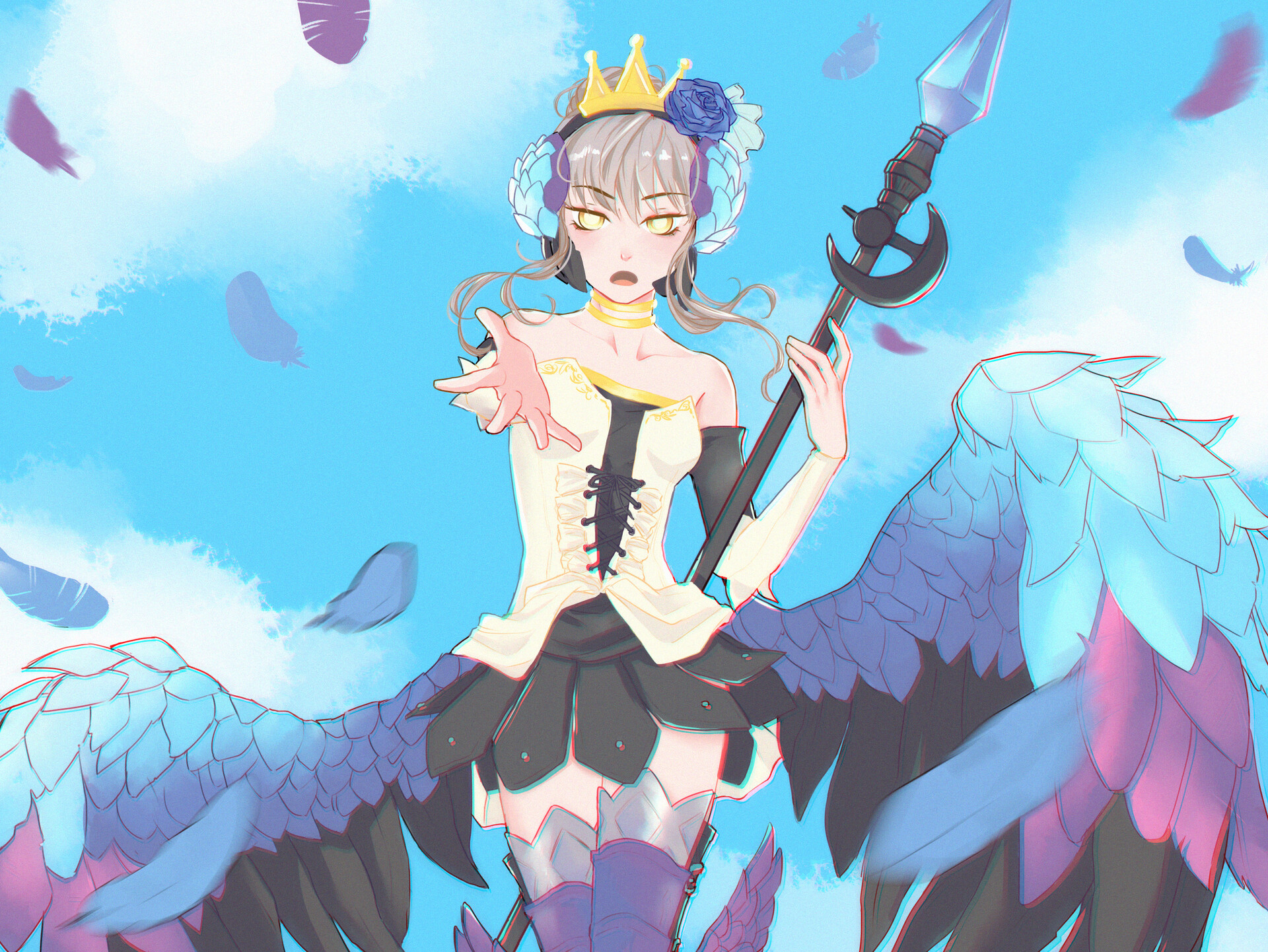 ArtStation - Bandori x Odin Sphere