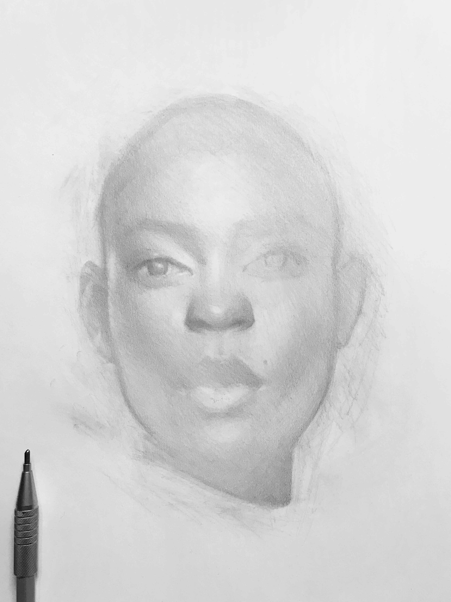 ArtStation - High value portrait