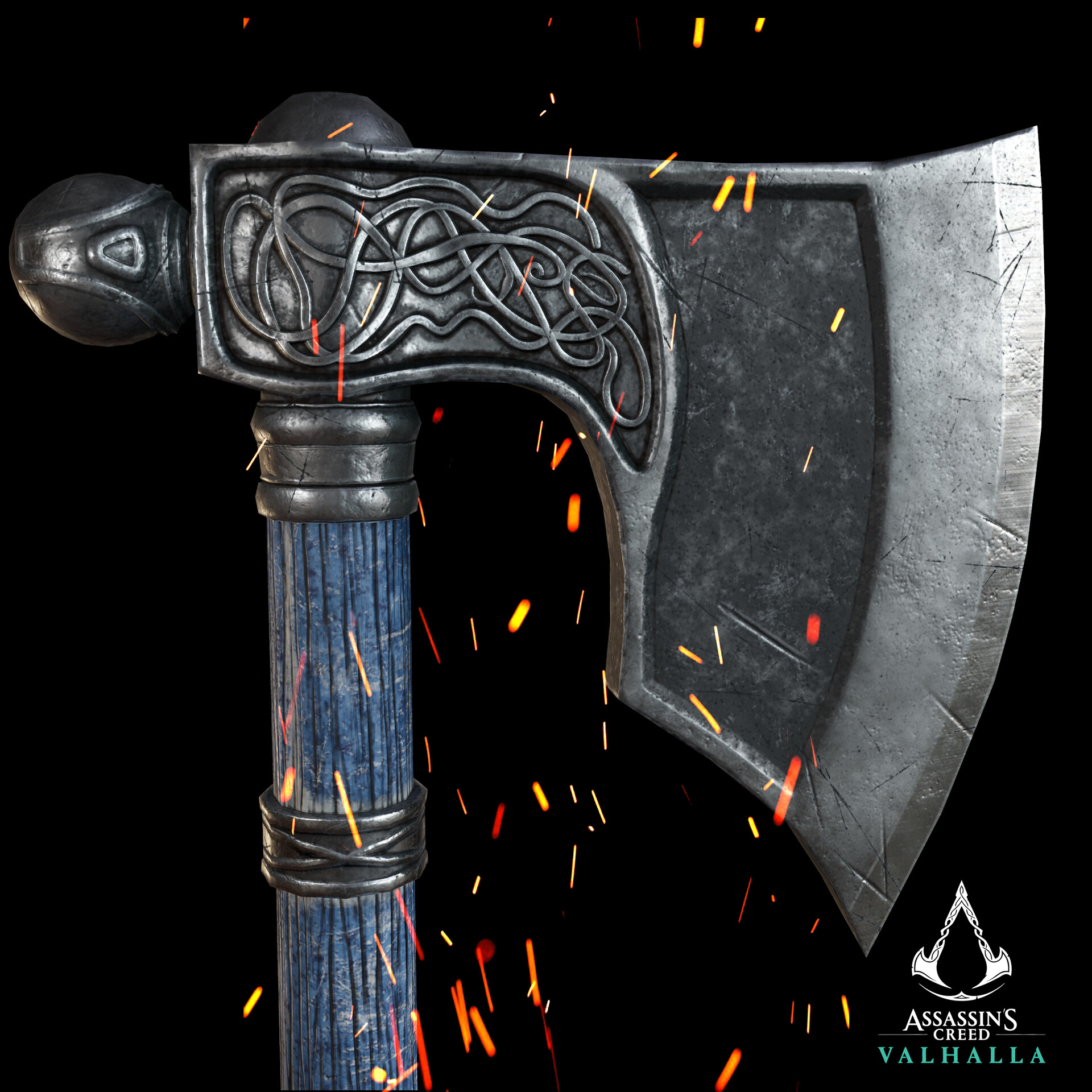 Pratik Jadhav - Assassin's Creed Valhalla Fan Art Axe