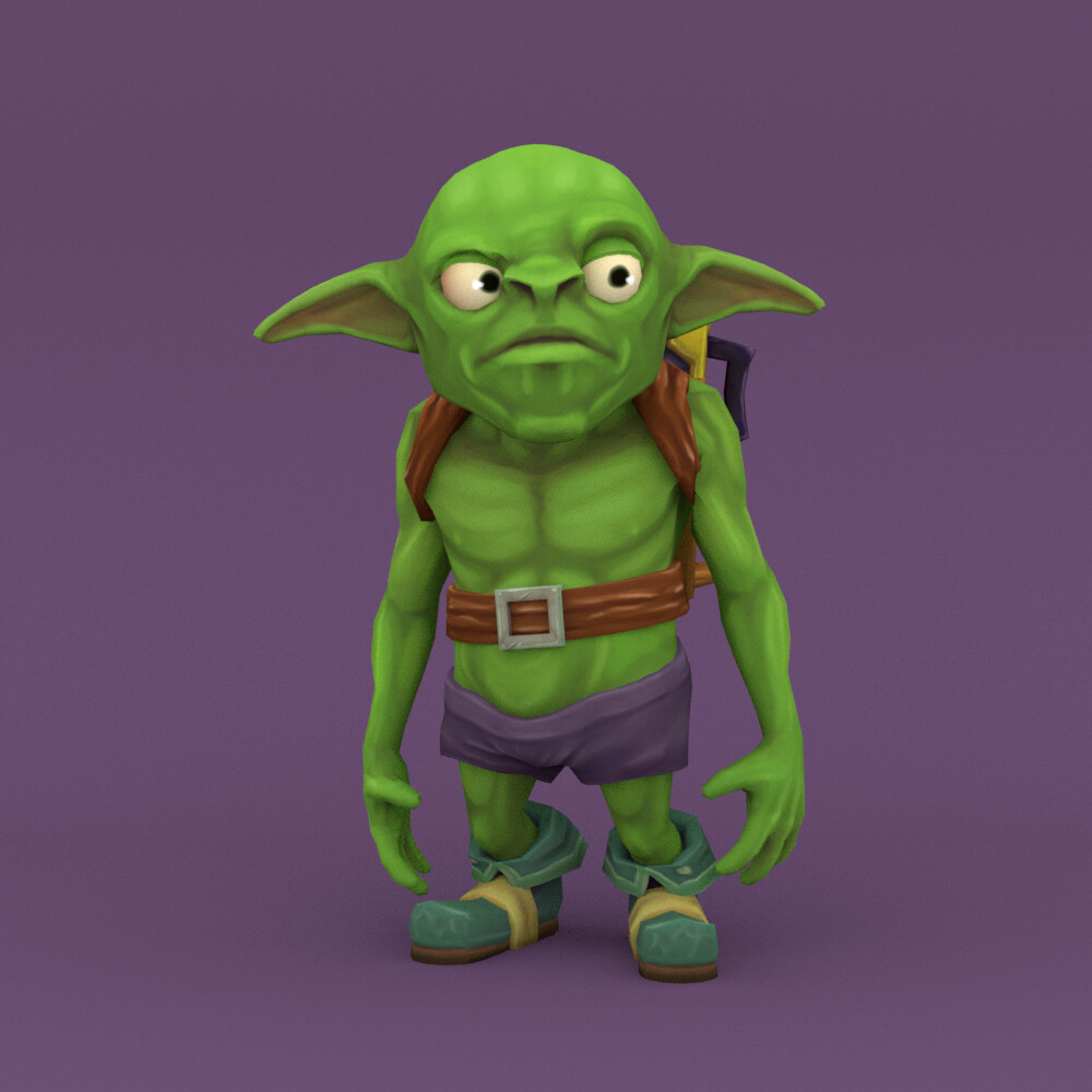 Daniel Cain - Stylised Goblin Game Character