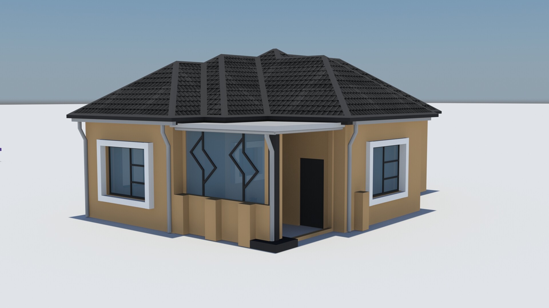 ArtStation - BEST 3D HOUSE MODELING PROGRESS