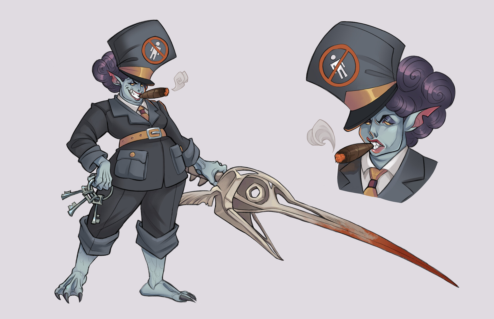 ArtStation - The Prison Guard and The Prisoner