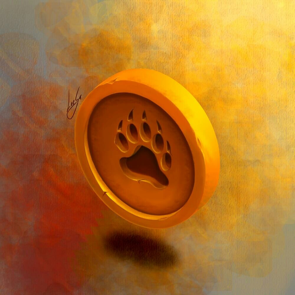 ArtStation - Bear coin