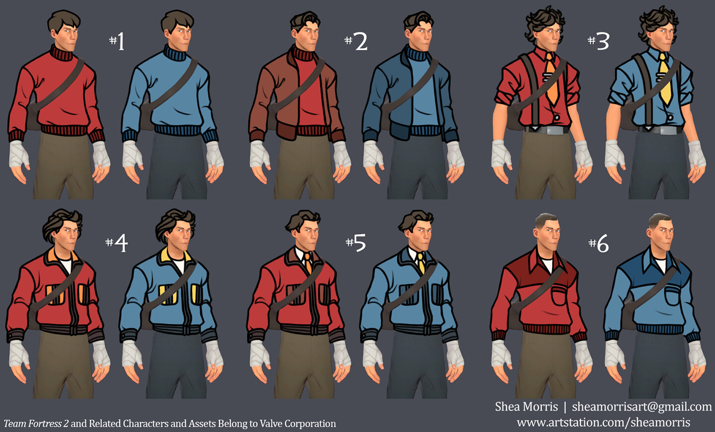 Shea Morris - Team Fortress 2 Item Concepts