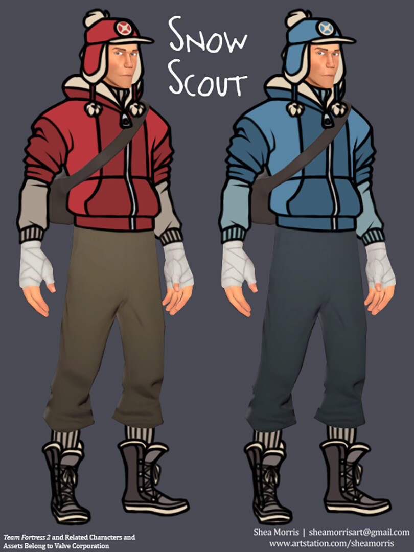 Shea Morris - Team Fortress 2 Item Concepts