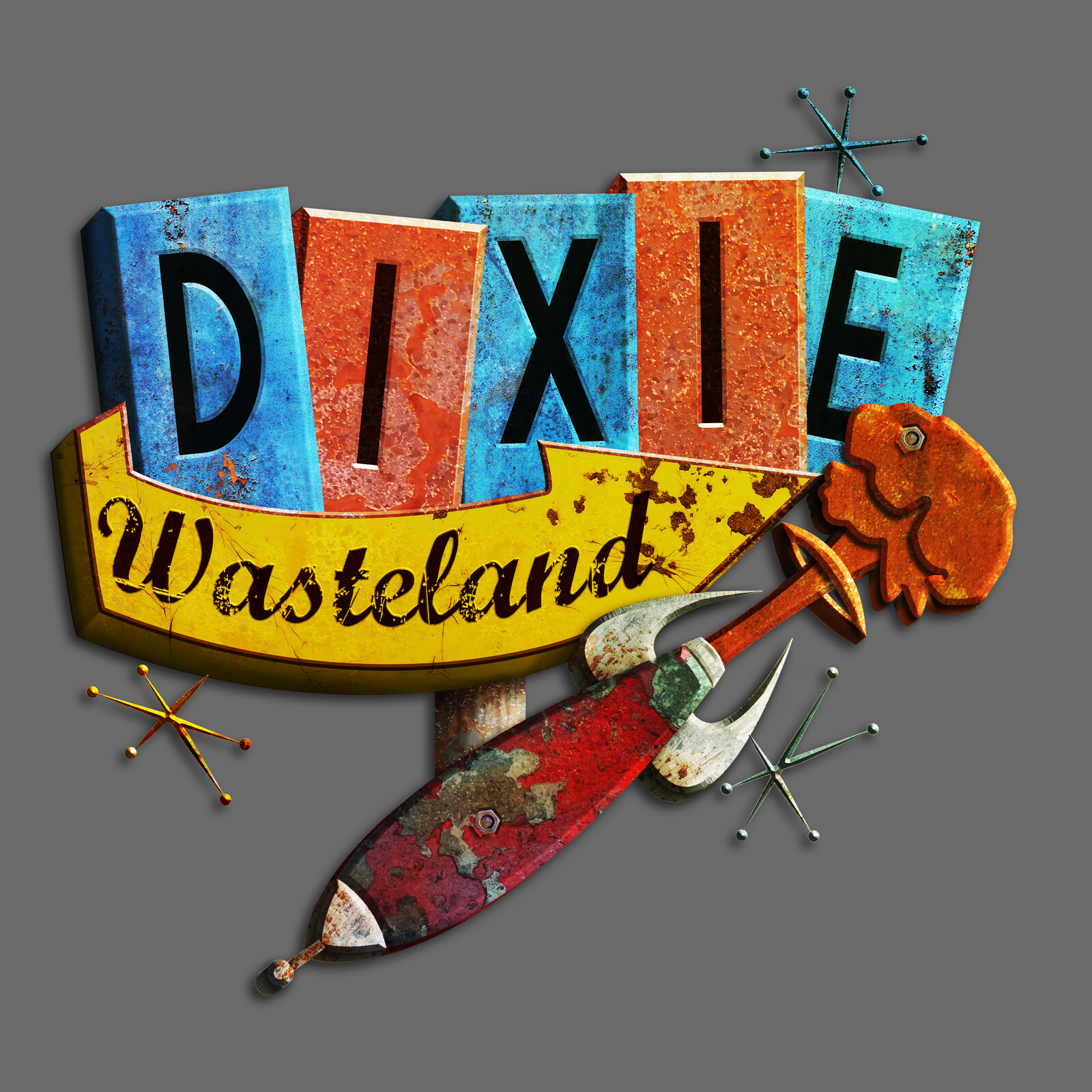 Gage H Designs - Dixie Wasteland Logo