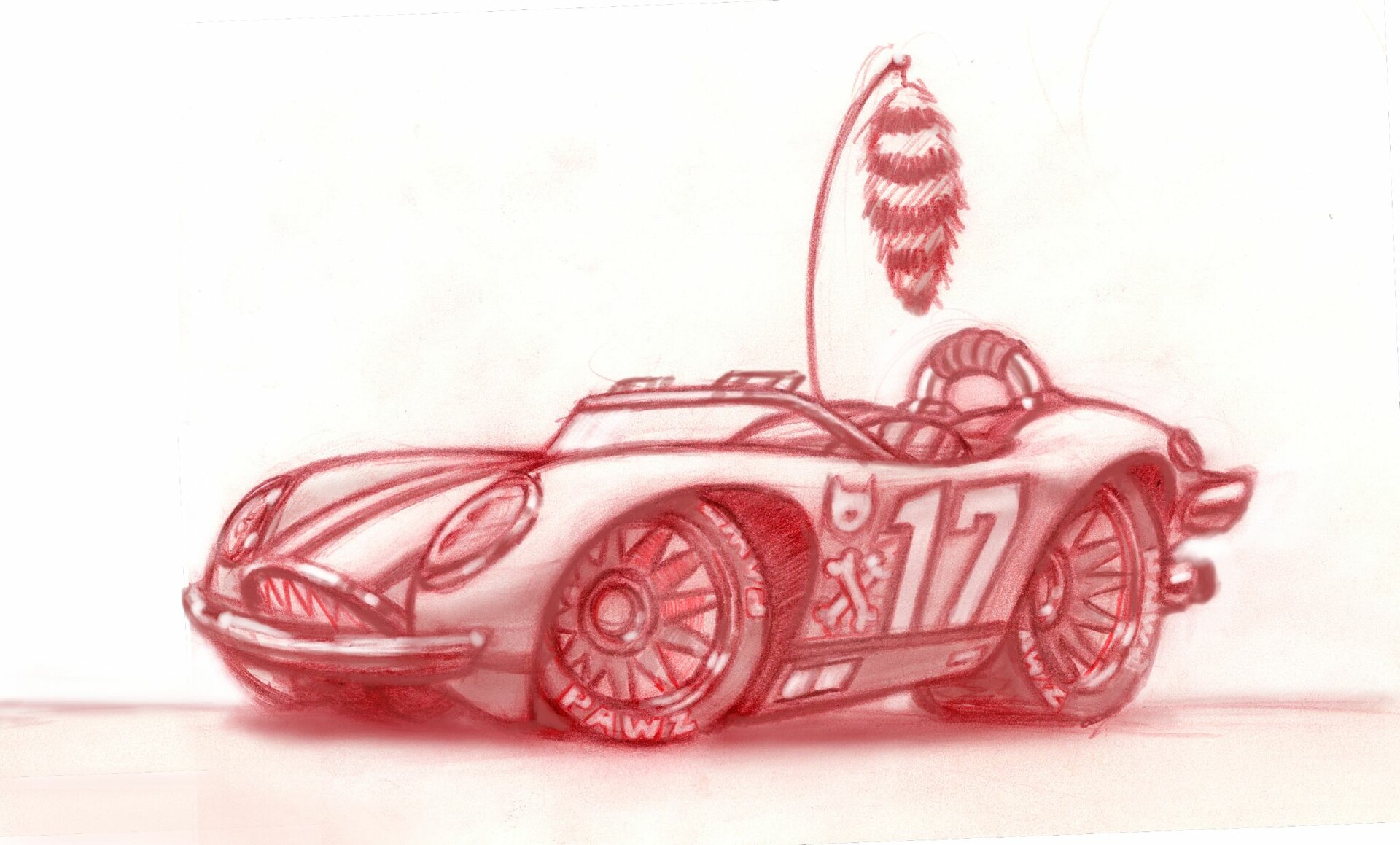 ArtStation - TurboDogs Ruff Car Concepts - Circa 2008