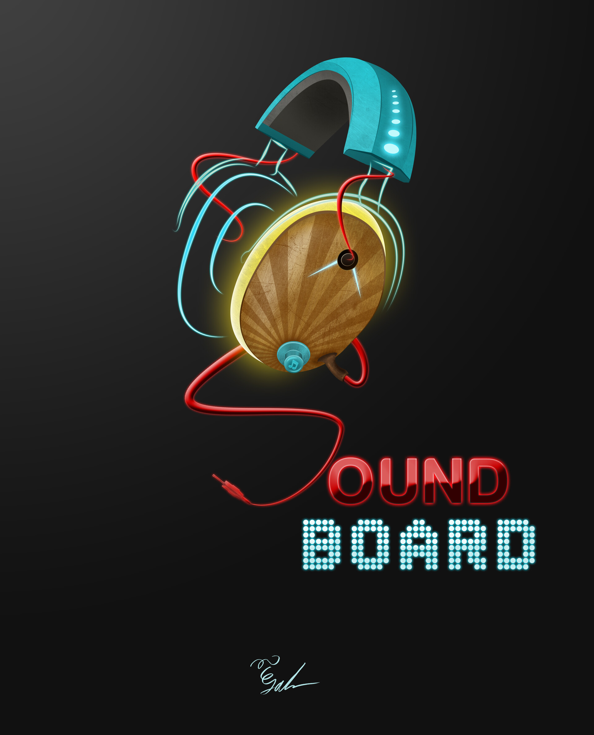 ArtStation - Logo: Sound Board