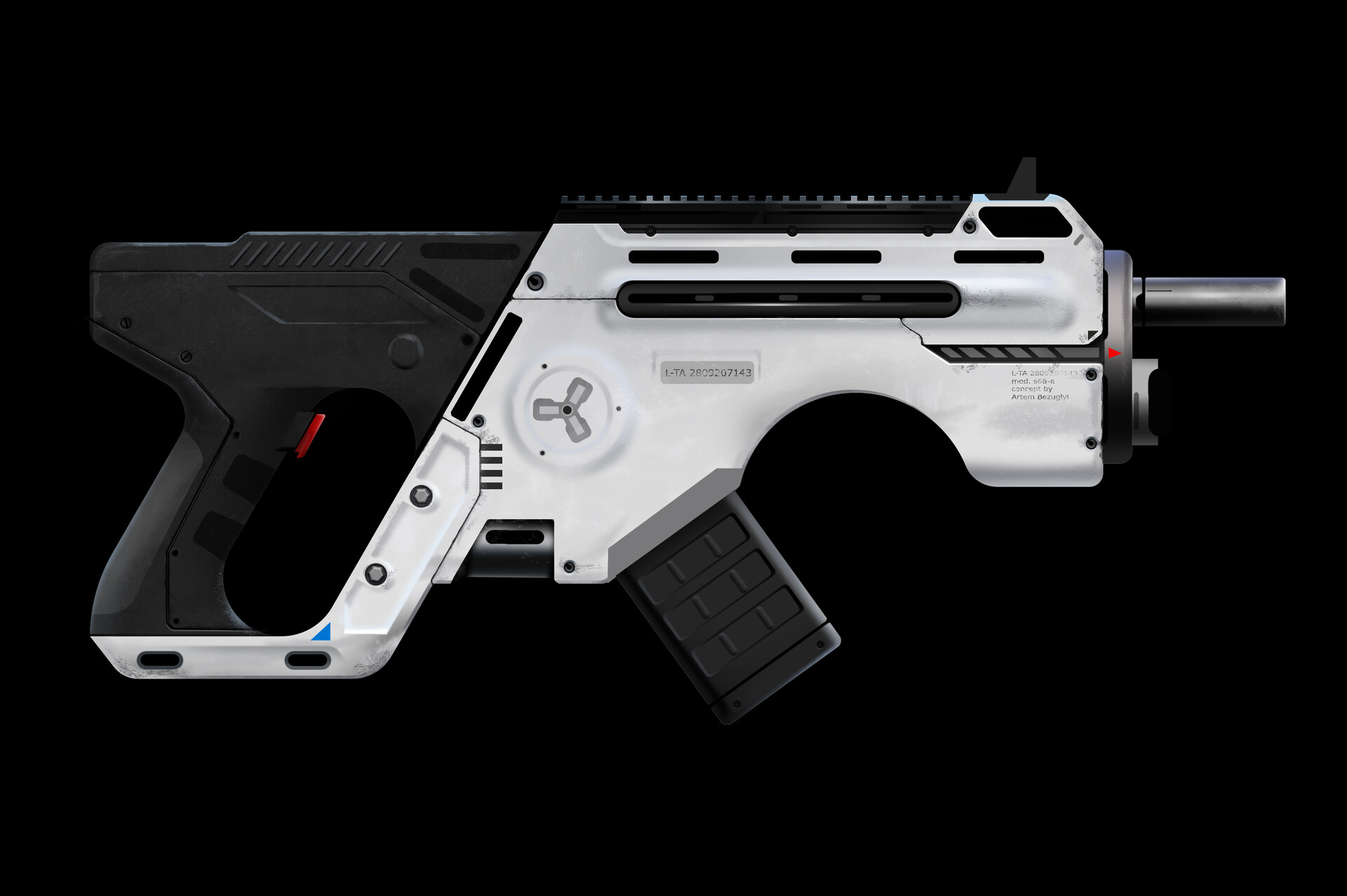 ArtStation - Sci-fi gun concept