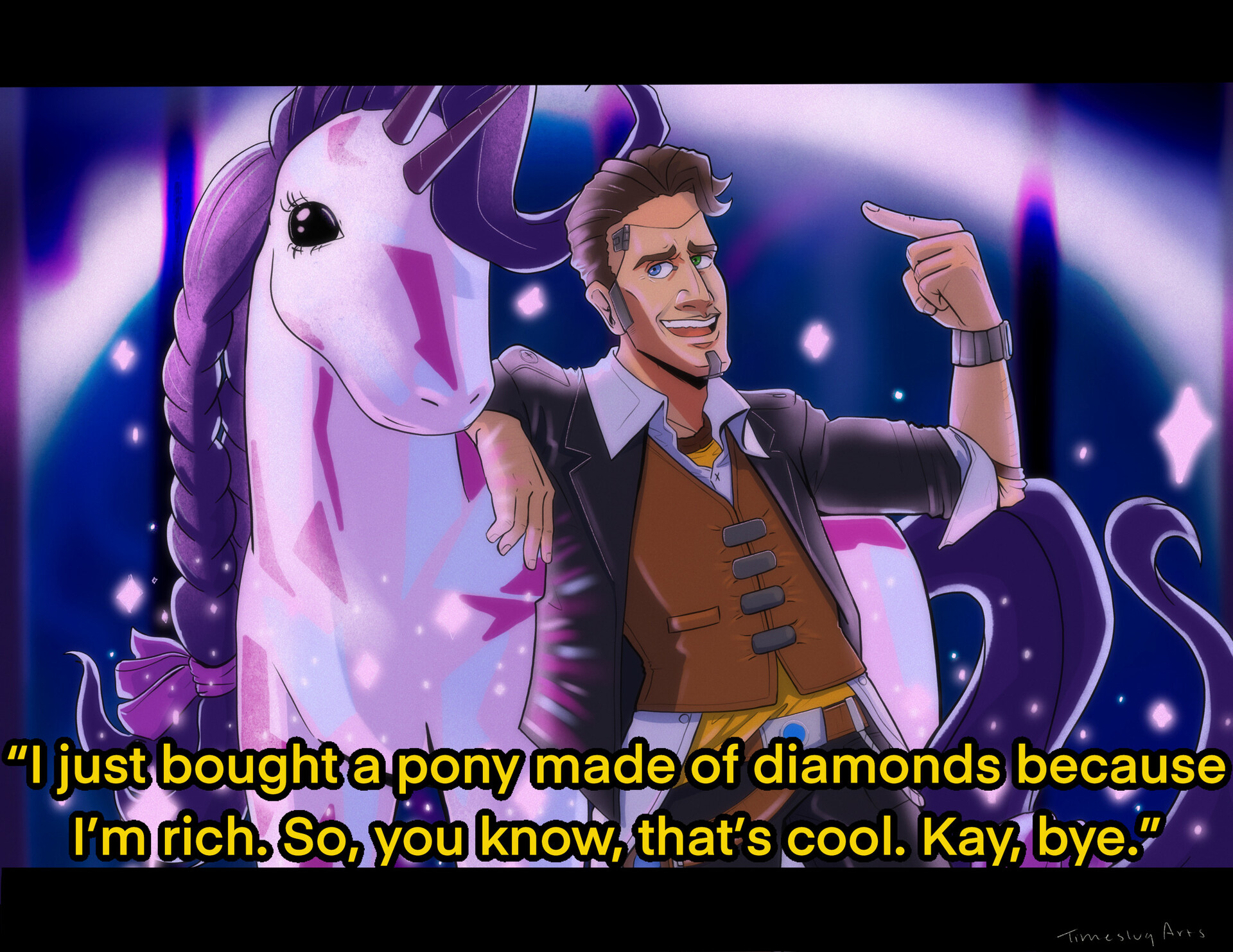 handsome jack strangling