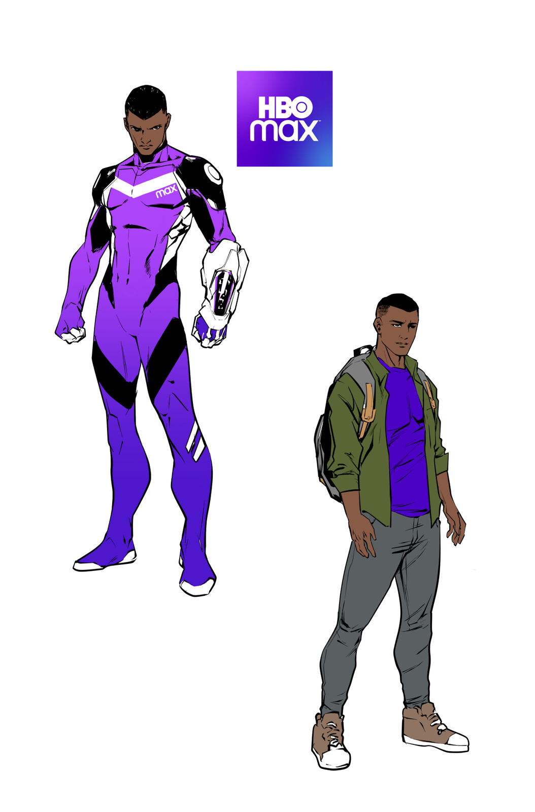 hendry prasetya - Brian character design + pencil