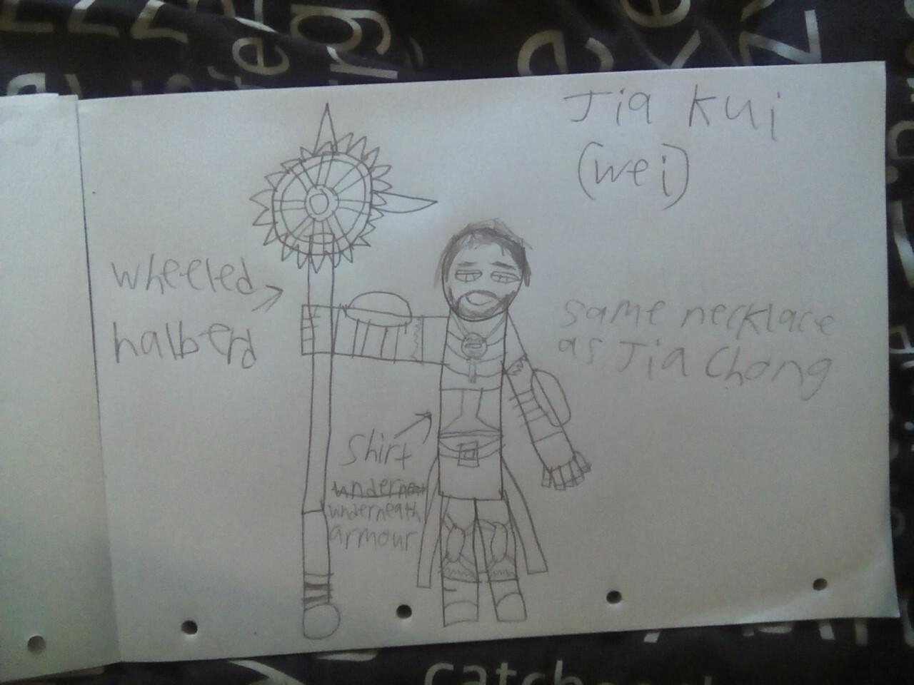 ArtStation - Dynasty Warriors Playable Character concept: Jia Kui