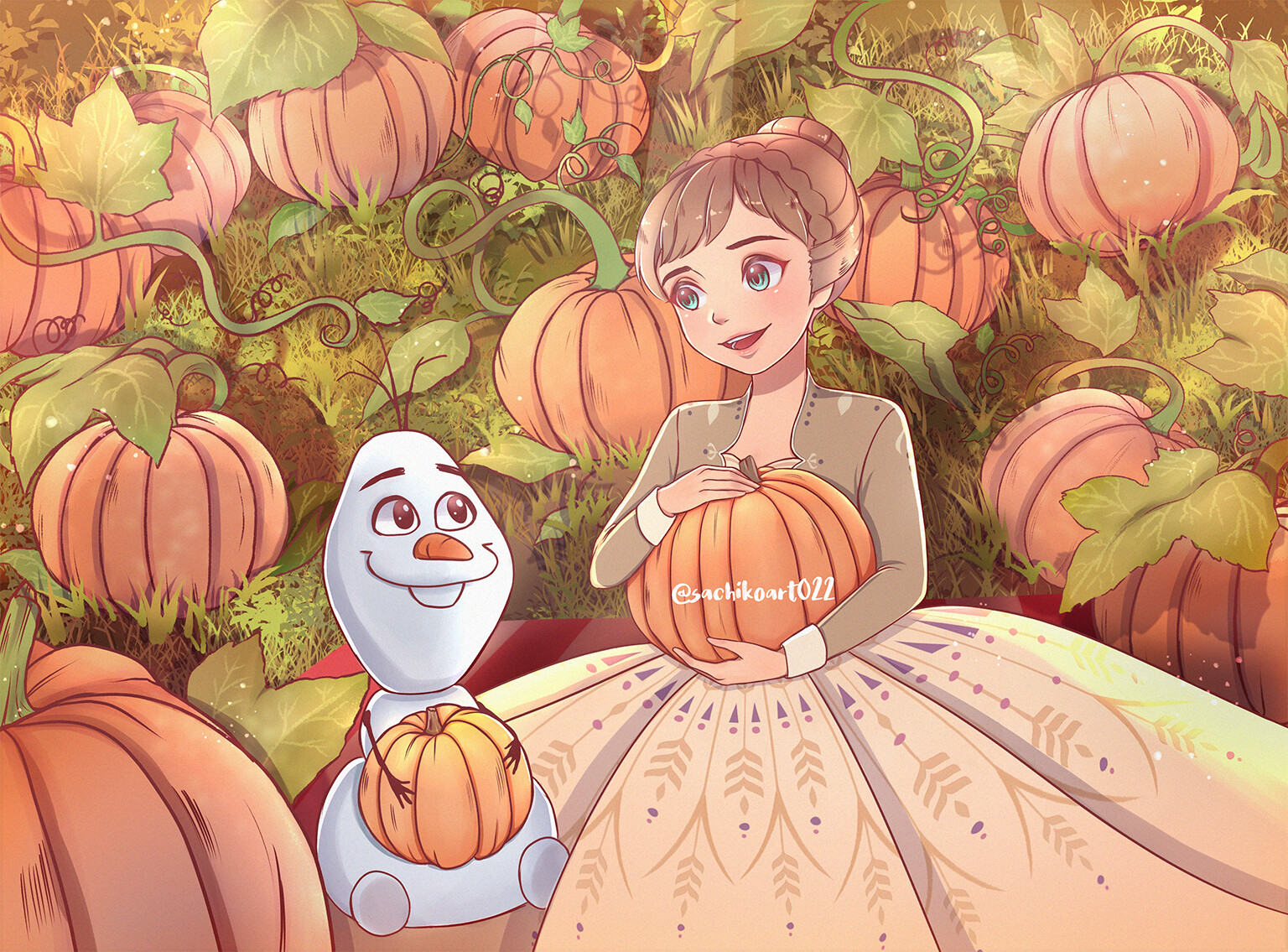 ArtStation - Anna from Frozen 2