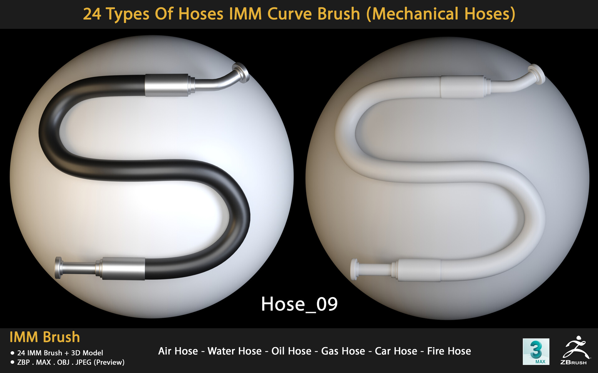 mohamad shalibaik - 24 Types Of Hoses IMM Curve Brush (Mechanical Hoses)