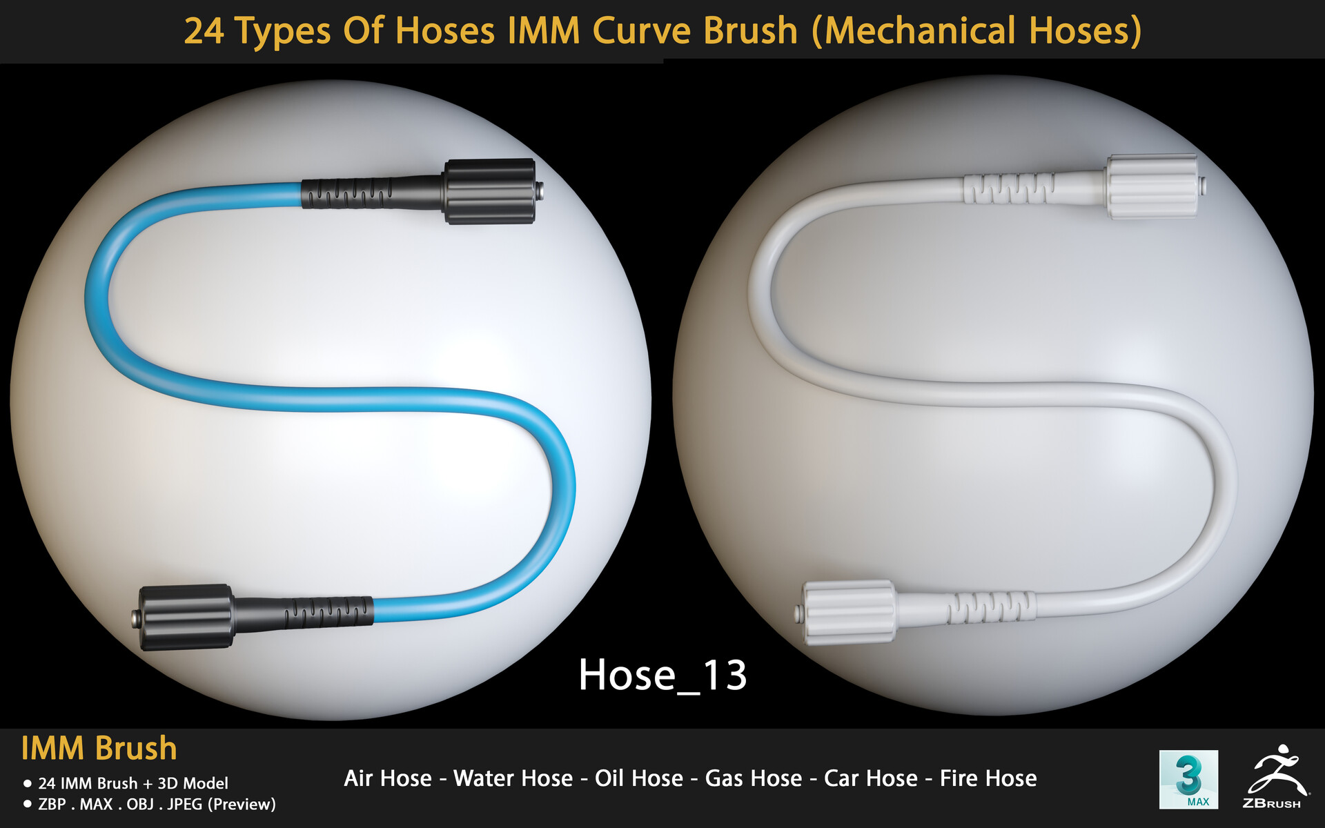 mohamad shalibaik - 24 Types Of Hoses IMM Curve Brush (Mechanical Hoses)
