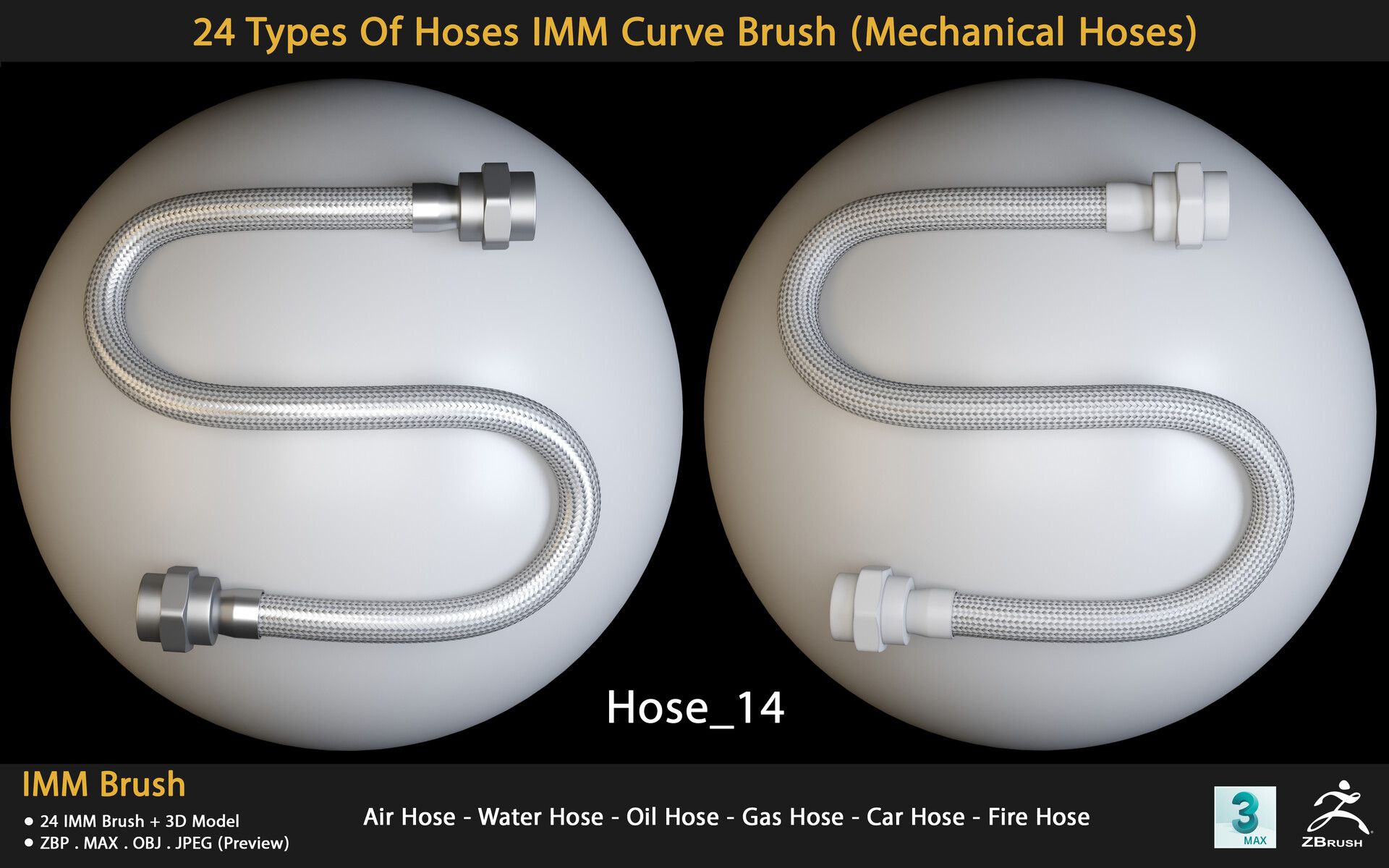 mohamad shalibaik - 24 Types Of Hoses IMM Curve Brush (Mechanical Hoses)