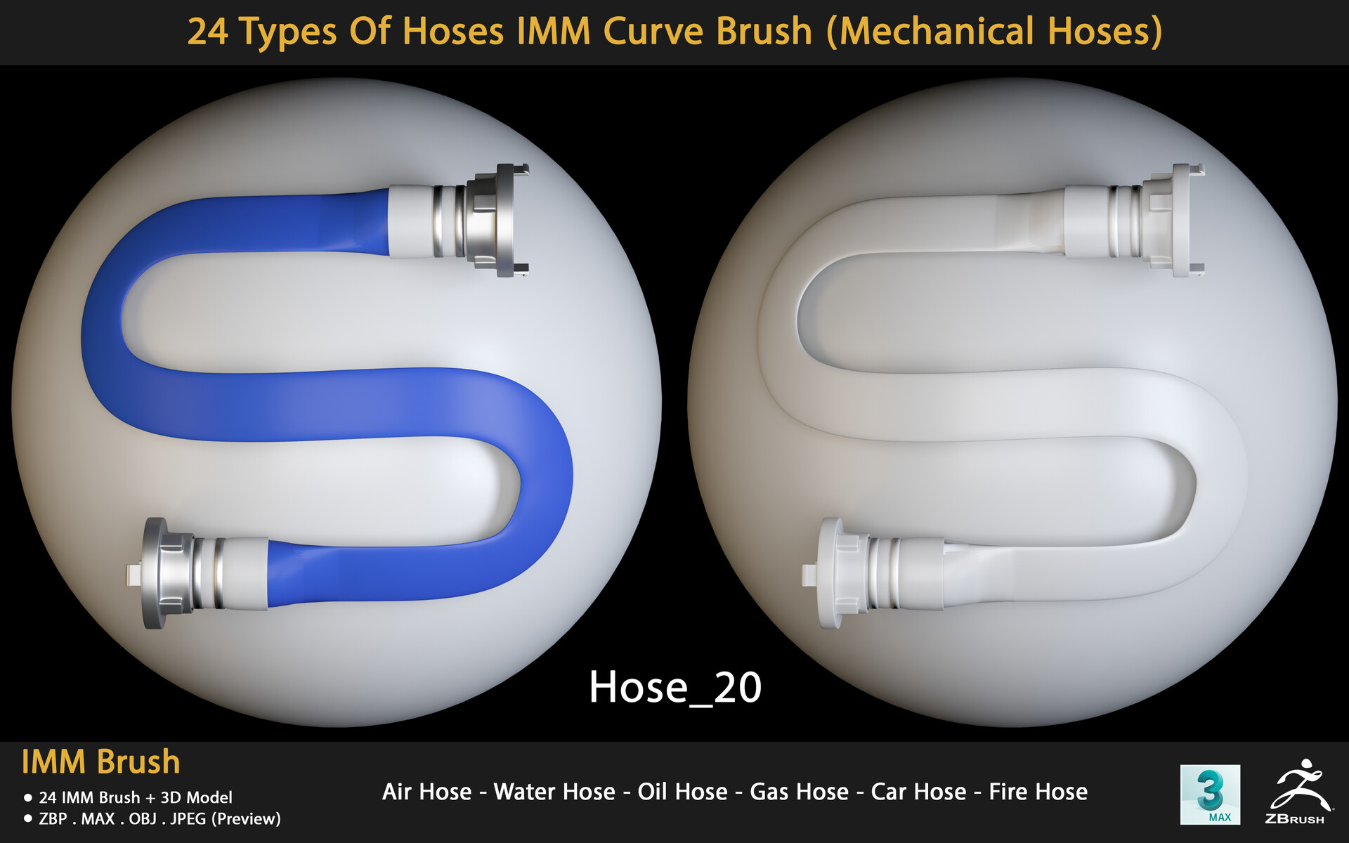 mohamad shalibaik - 24 Types Of Hoses IMM Curve Brush (Mechanical Hoses)