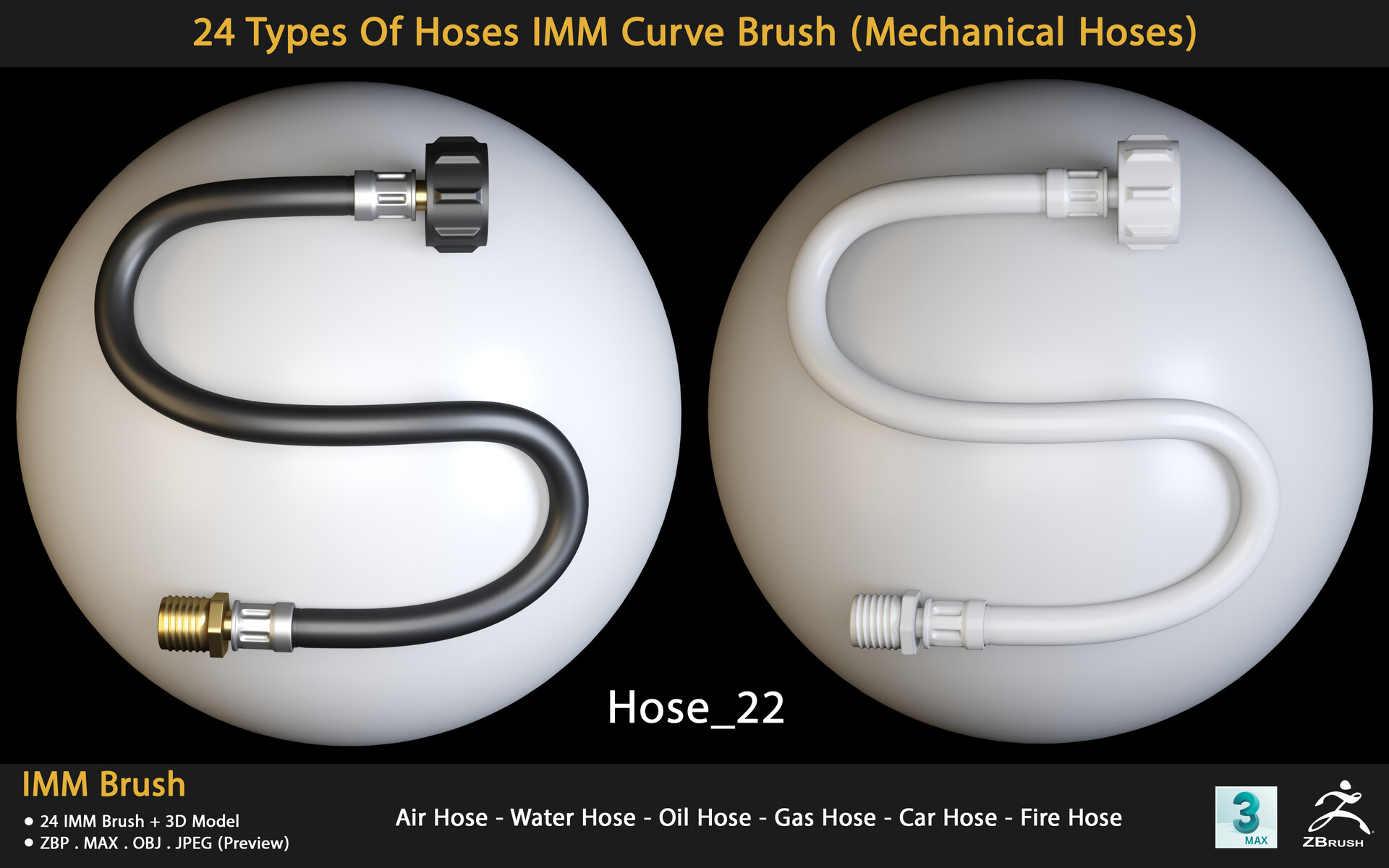 mohamad shalibaik - 24 Types Of Hoses IMM Curve Brush (Mechanical Hoses)