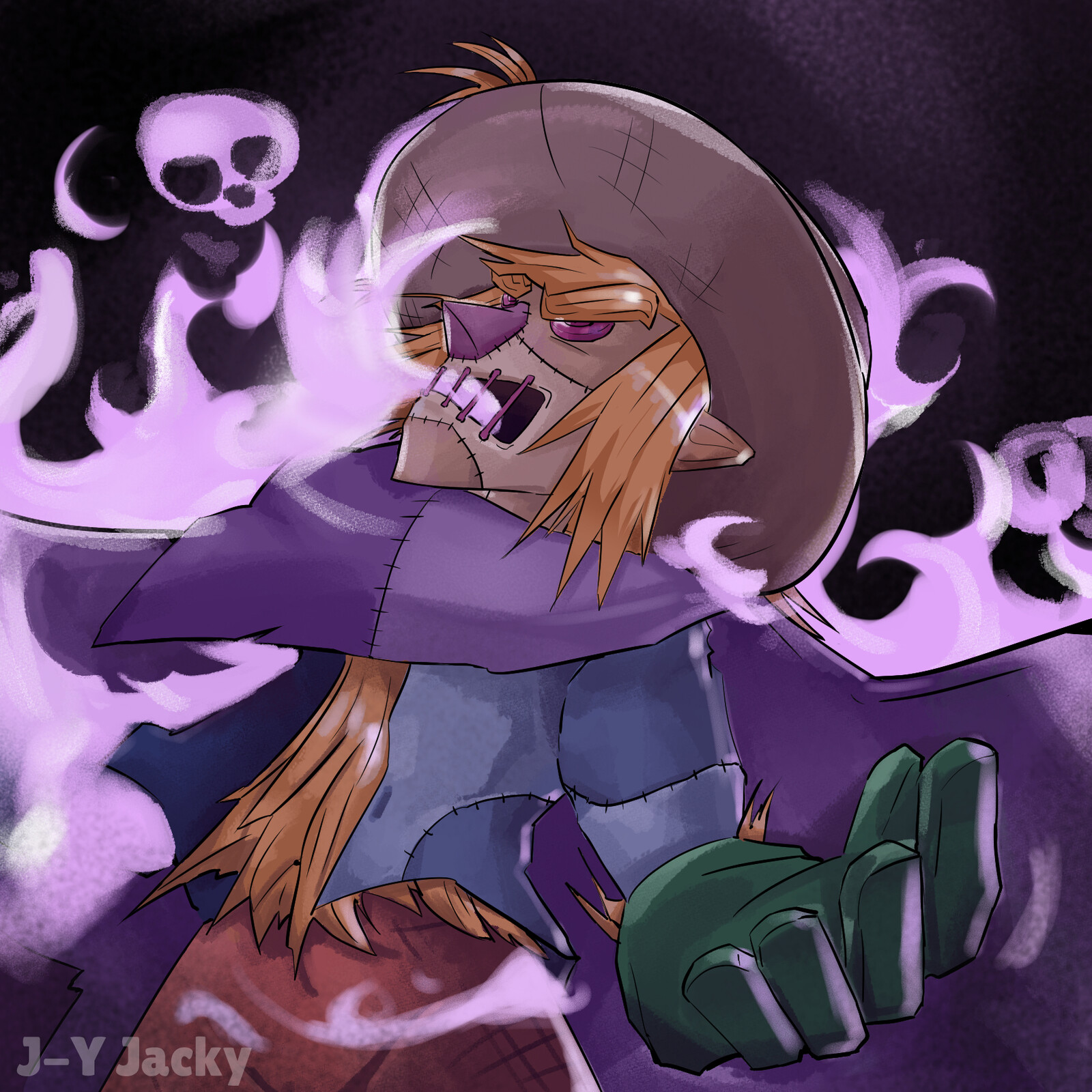 Jacky Yang - Redrawing Scarecrow Mortis B.S.