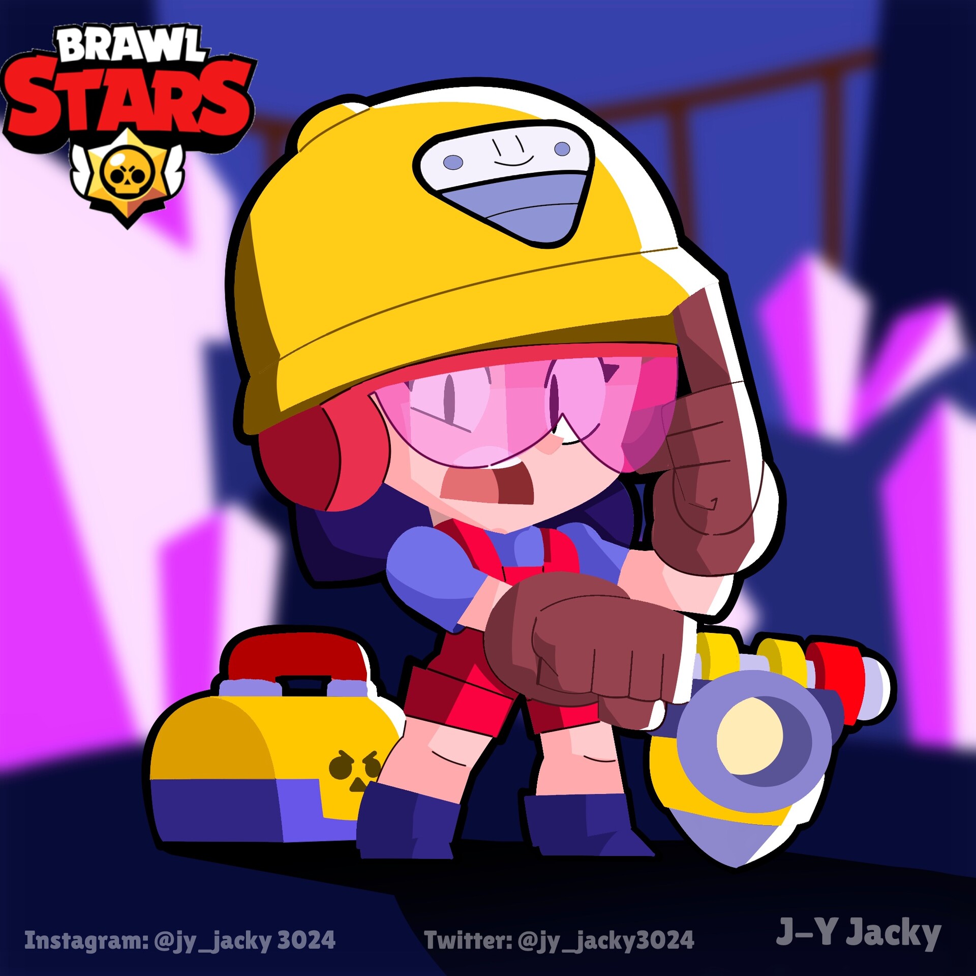 Jacky Yang New Brawler Jacky Brawl Stars Fanart