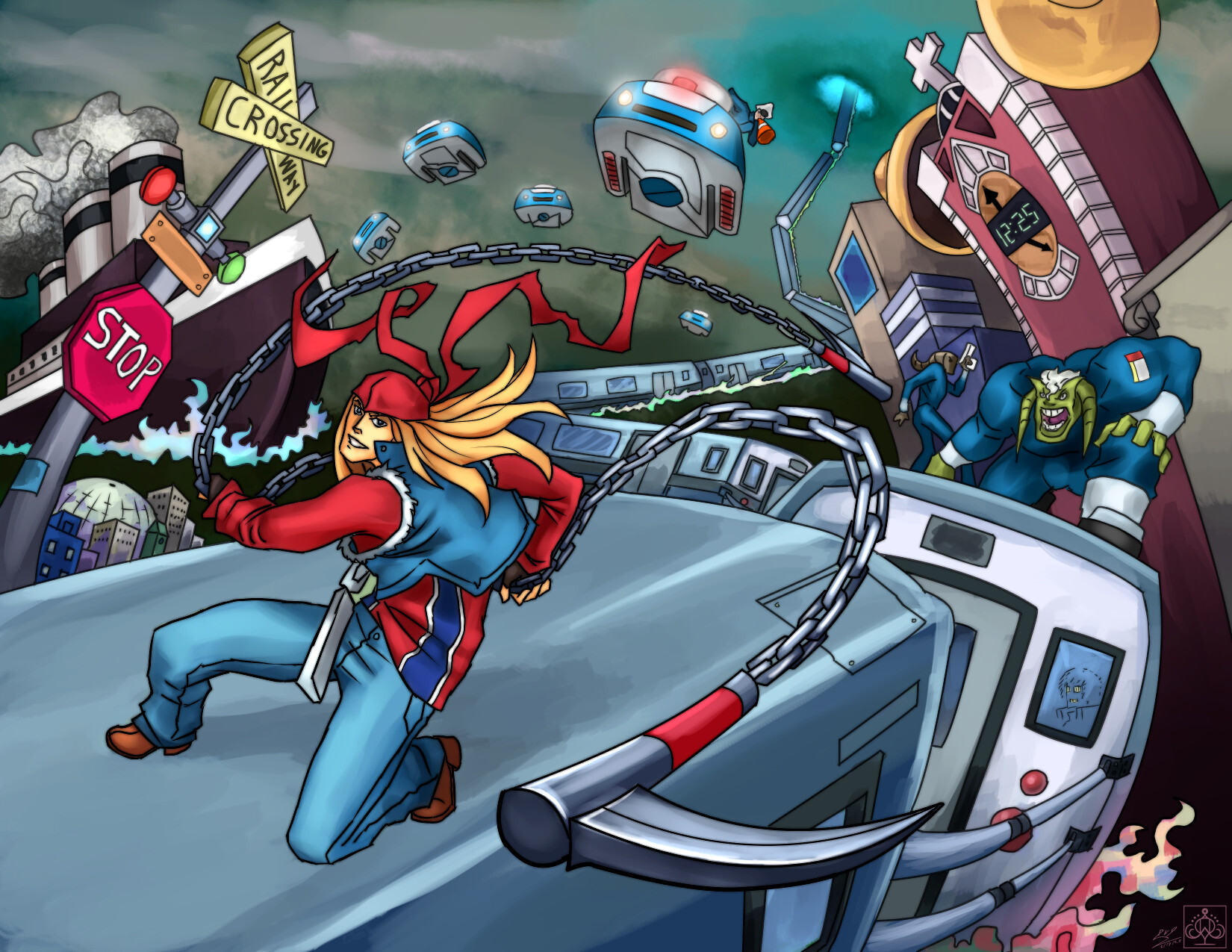 ArtStation - Tripping 1986