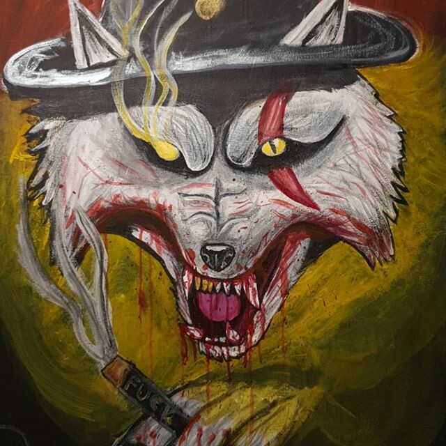 ArtStation - Badass Wolf