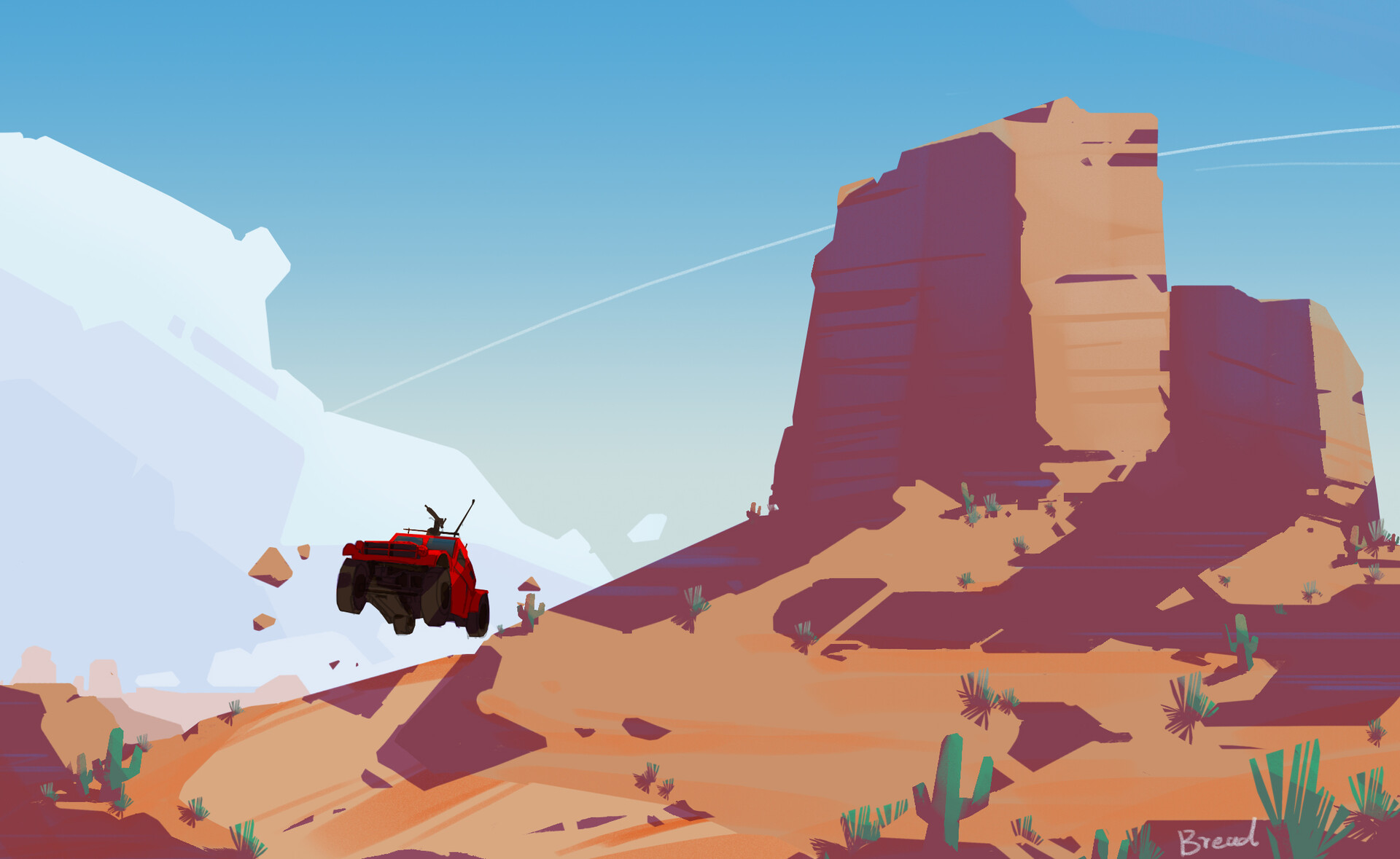 ArtStation - Speedpaint gobi