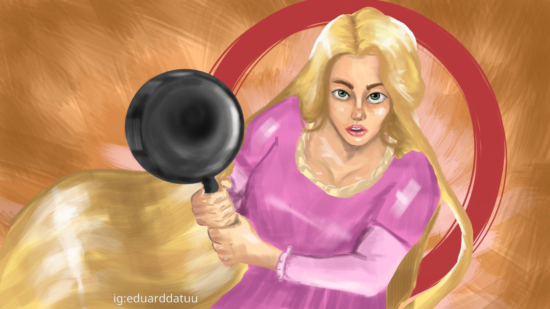 ArtStation - Disney redraw: Rapunzel