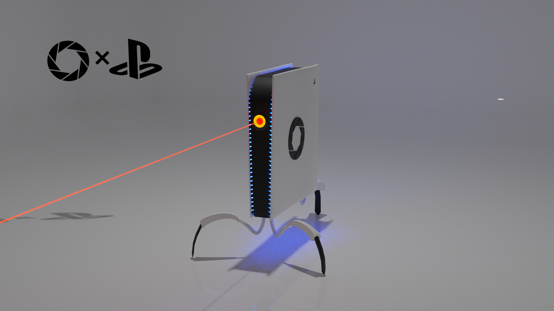 ArtStation - Aperture sience PS5 Turret