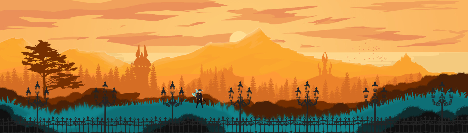 ArtStation - Concept art for Platformer game