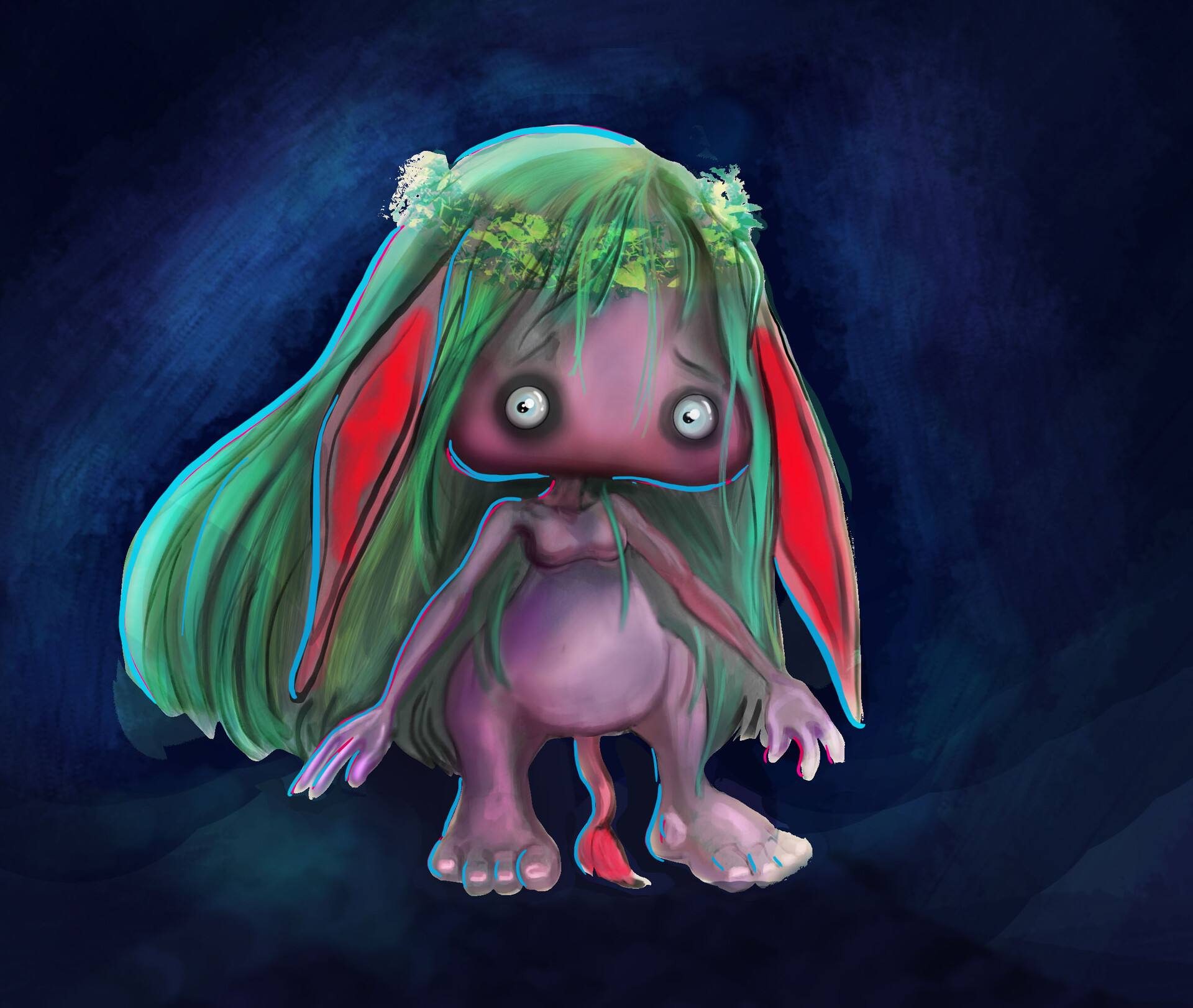 ArtStation - Fairy scared