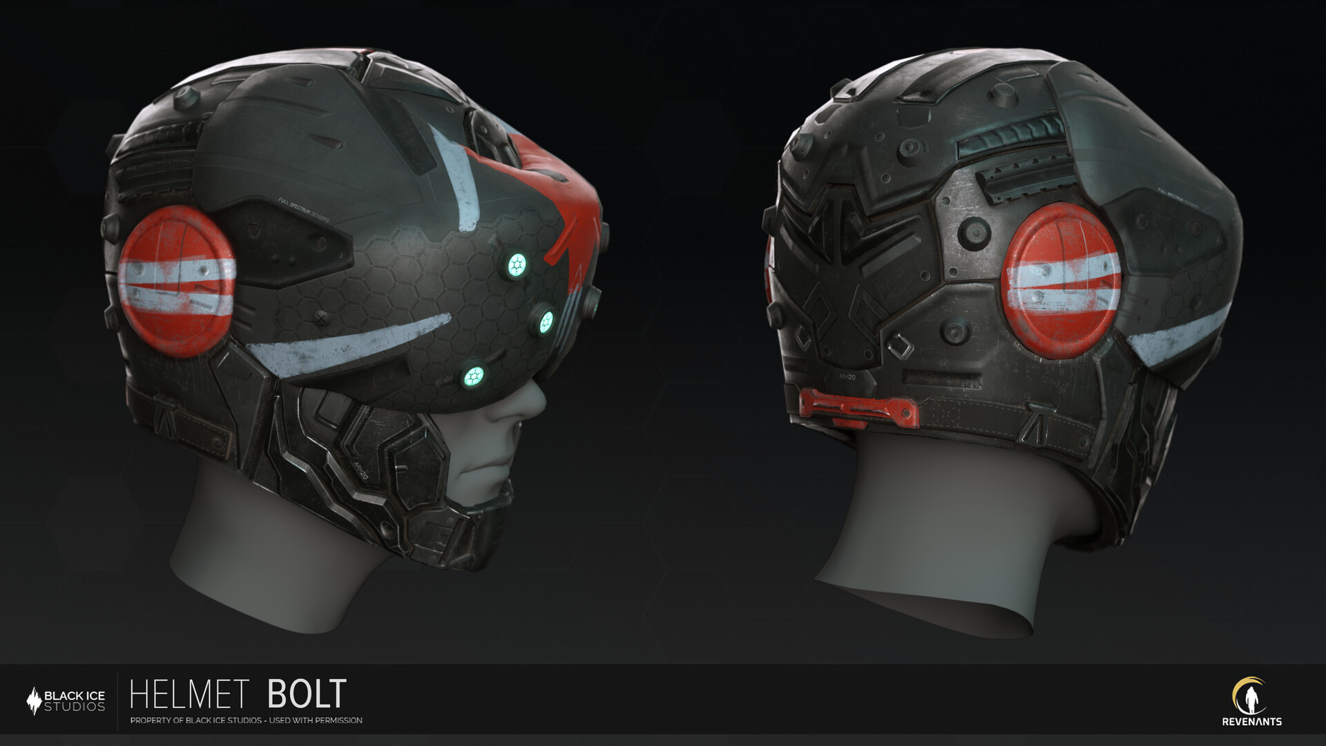 Spyros Frigas - Bolt's Helmet - Revenants