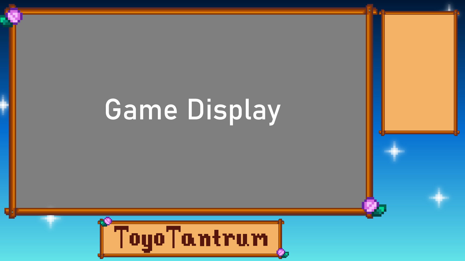 ArtStation - Stardew Valley Inspired Stream Overlay