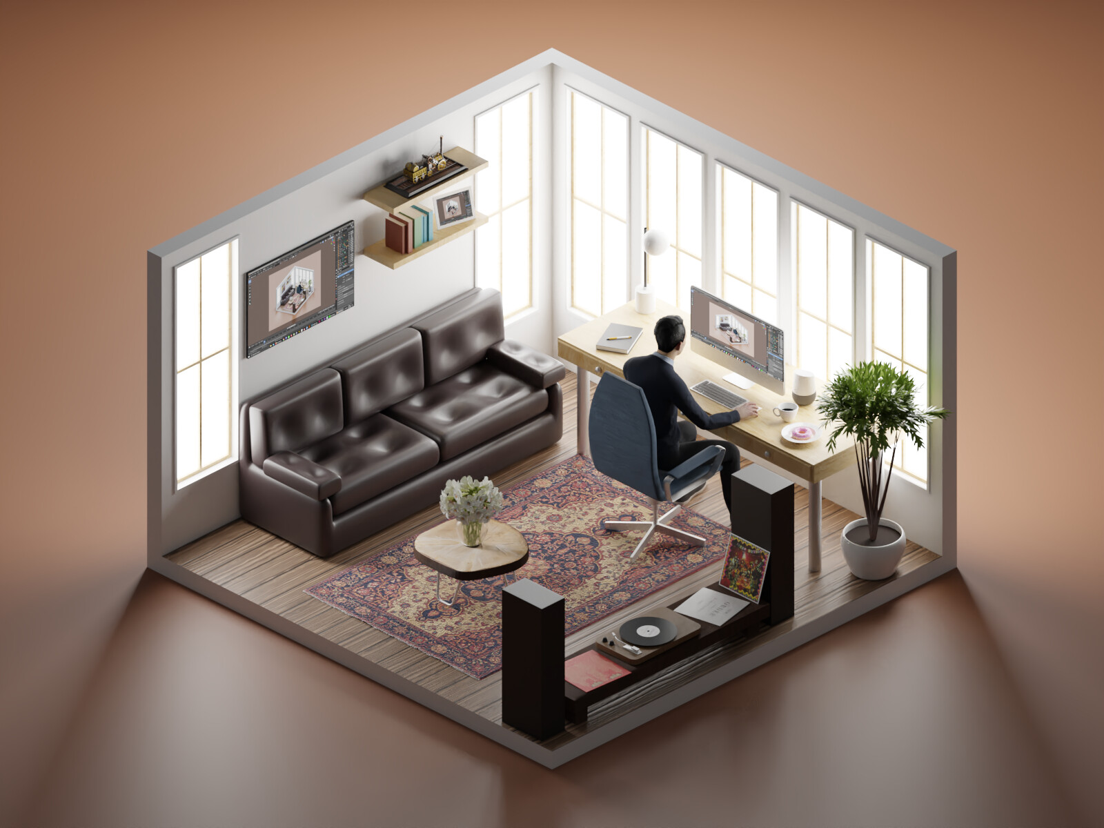 ArtStation - Home Office