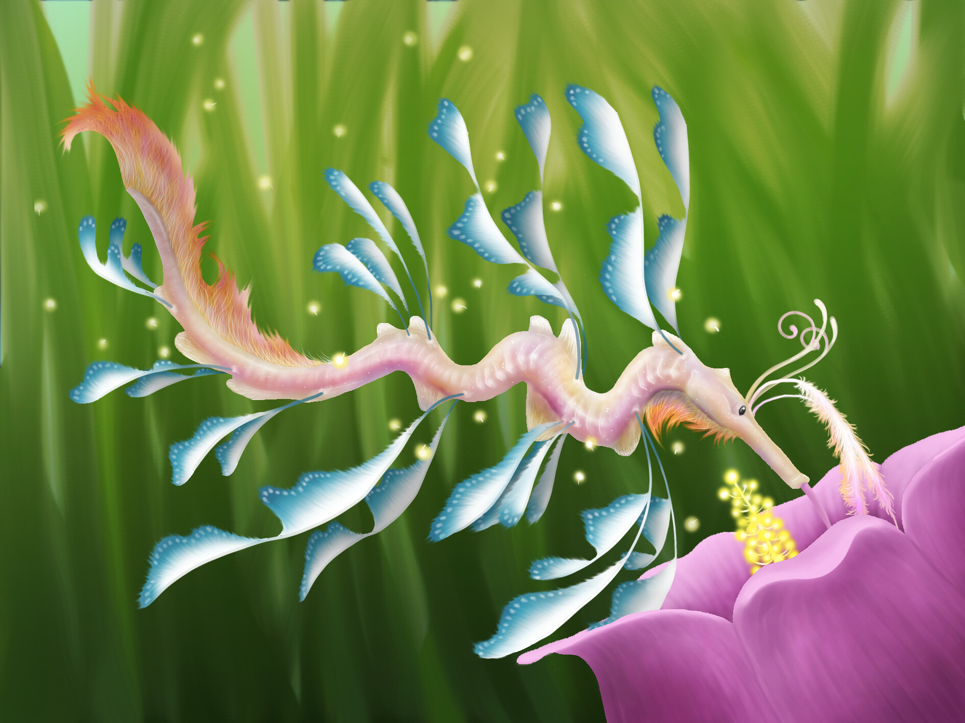 ArtStation - Butterfly Dragon