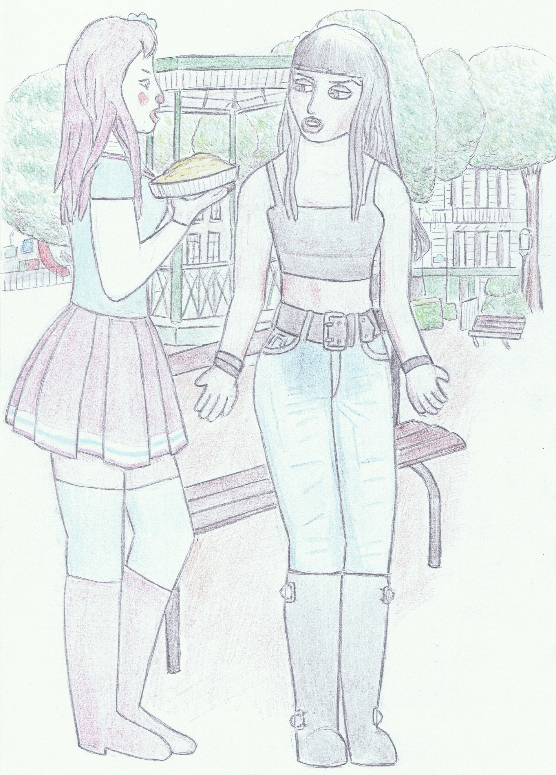 ArtStation - Xania Meets Bubbles the Clown