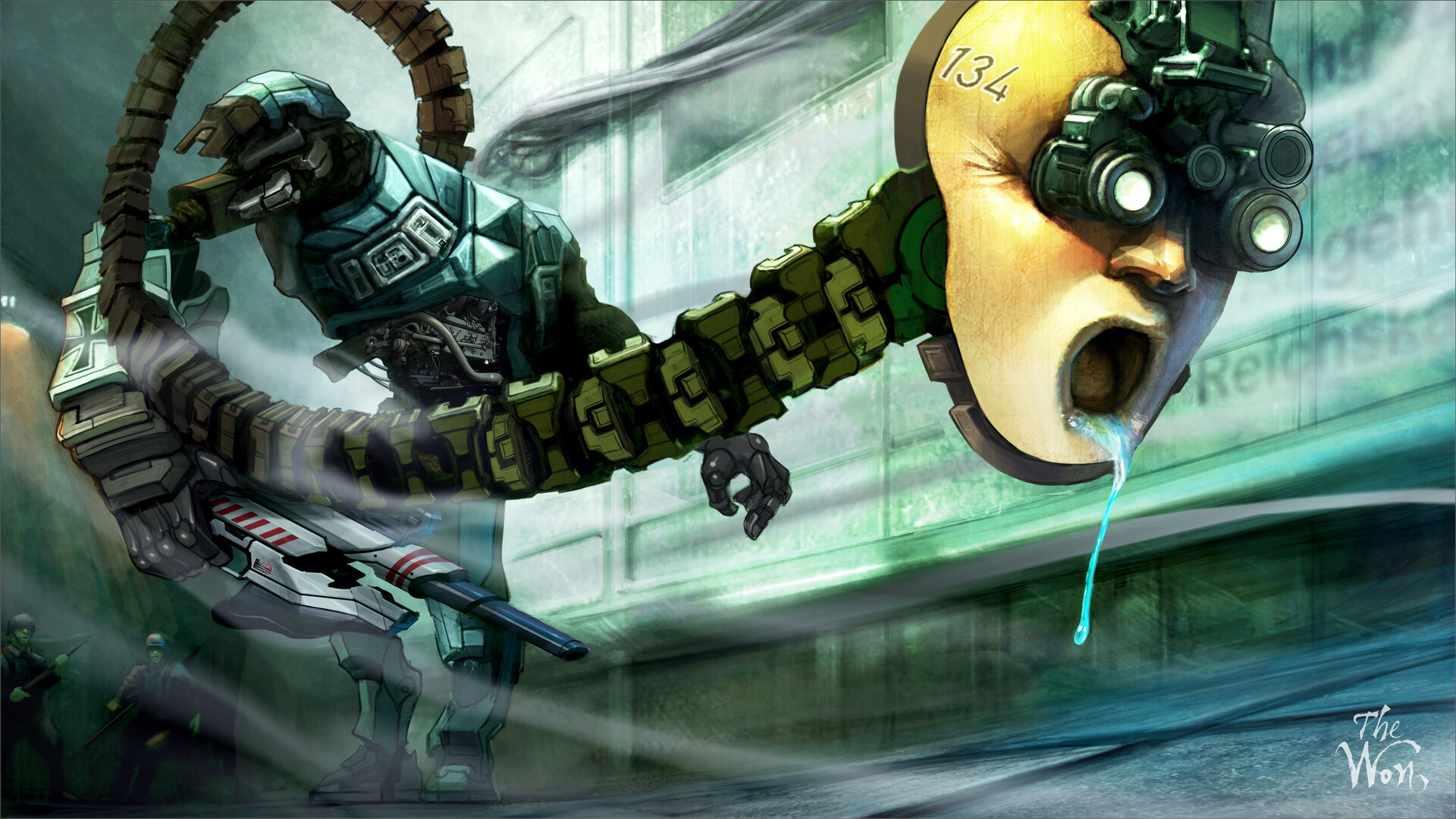 ArtStation - WW2 German Light Robot