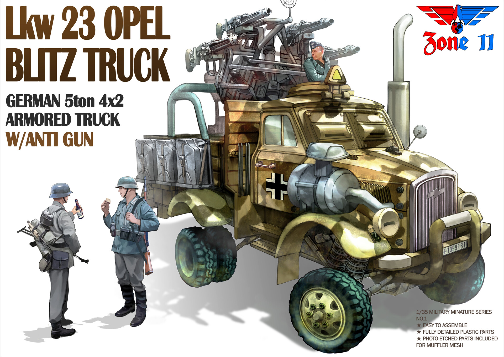 ArtStation - WW2 German OpelTruck