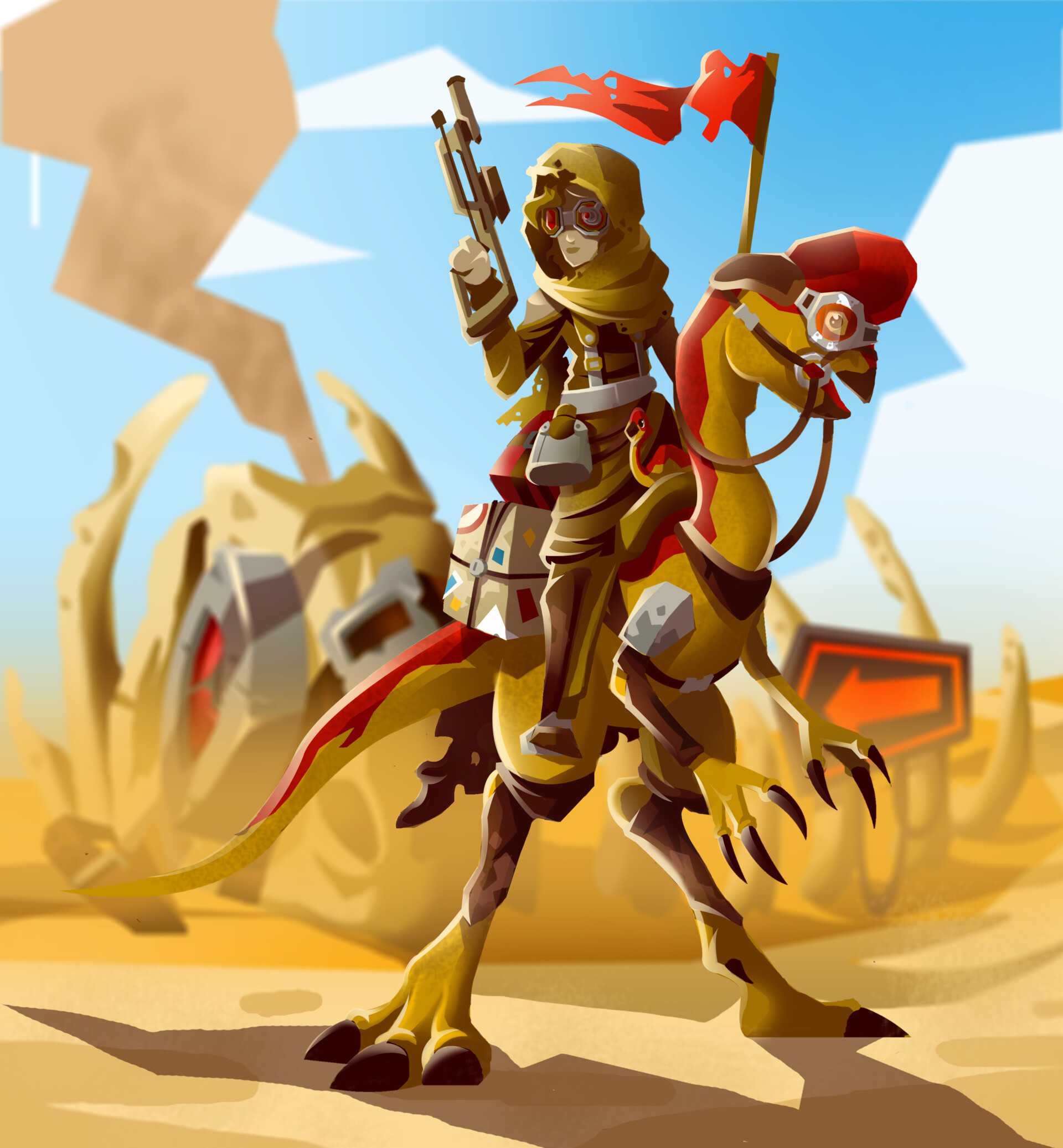 ArtStation - dinoracer